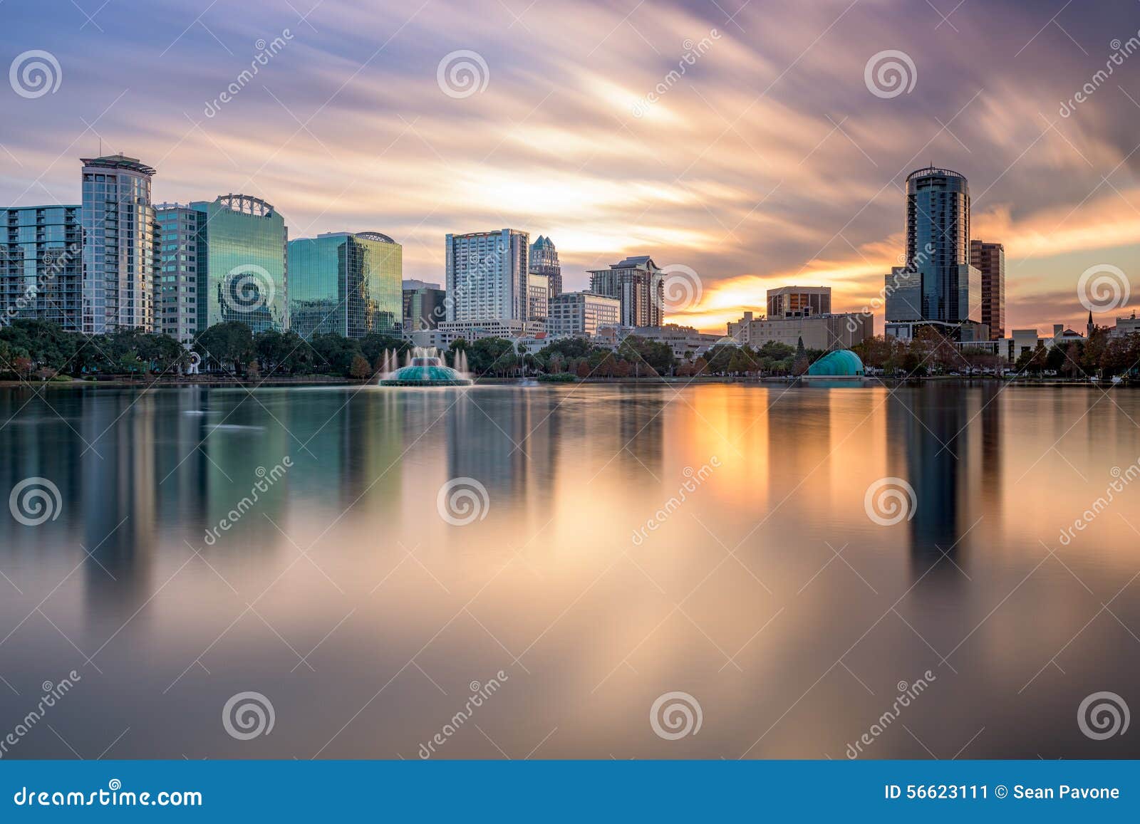 Orlando Florida Skyline stock image. Image of united - 56623111