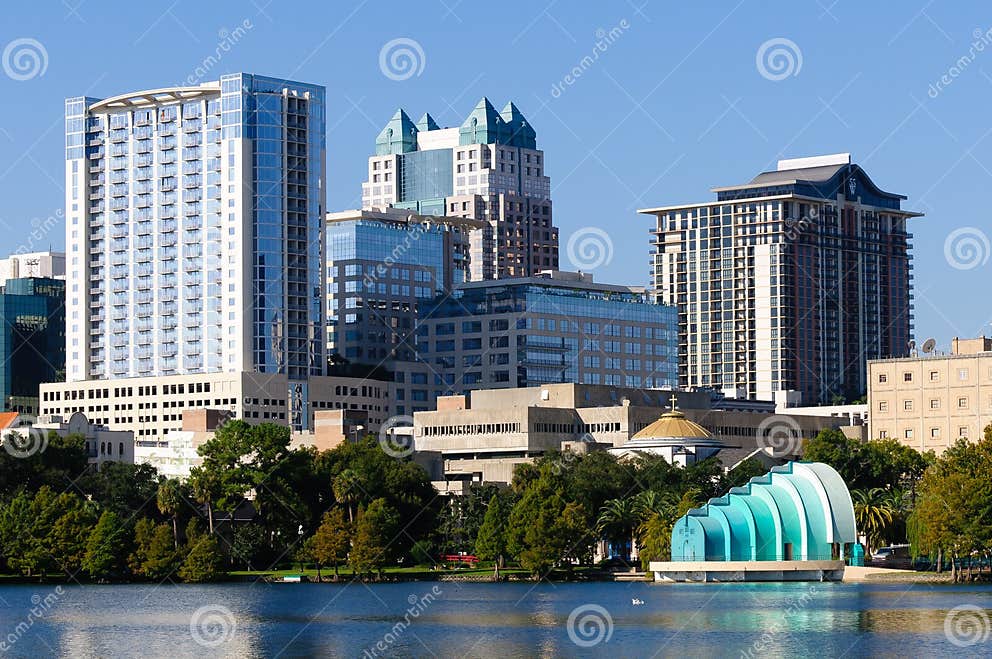 Orlando skyline stock photo. Image of high, cityscape - 16521082