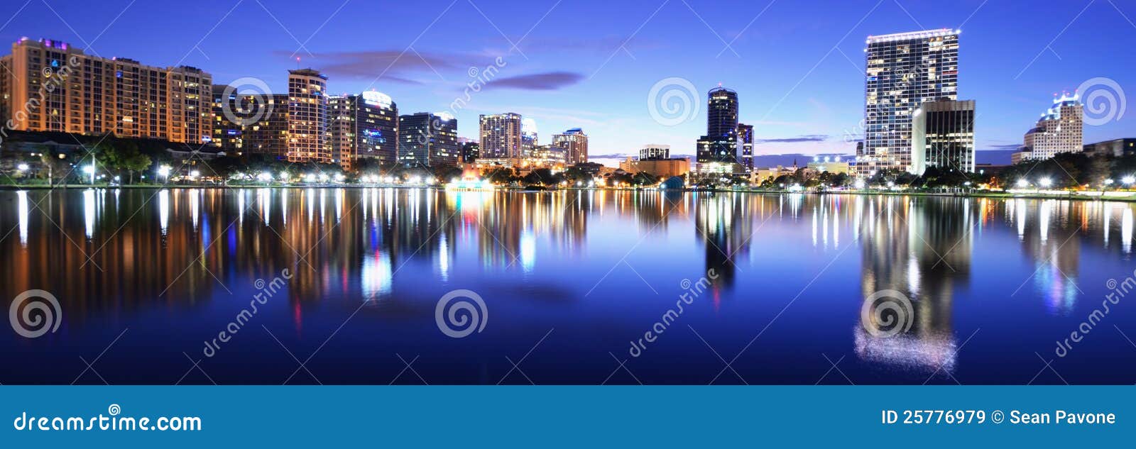 Orlando Skyline stock image. Image of location, orlando - 25776979