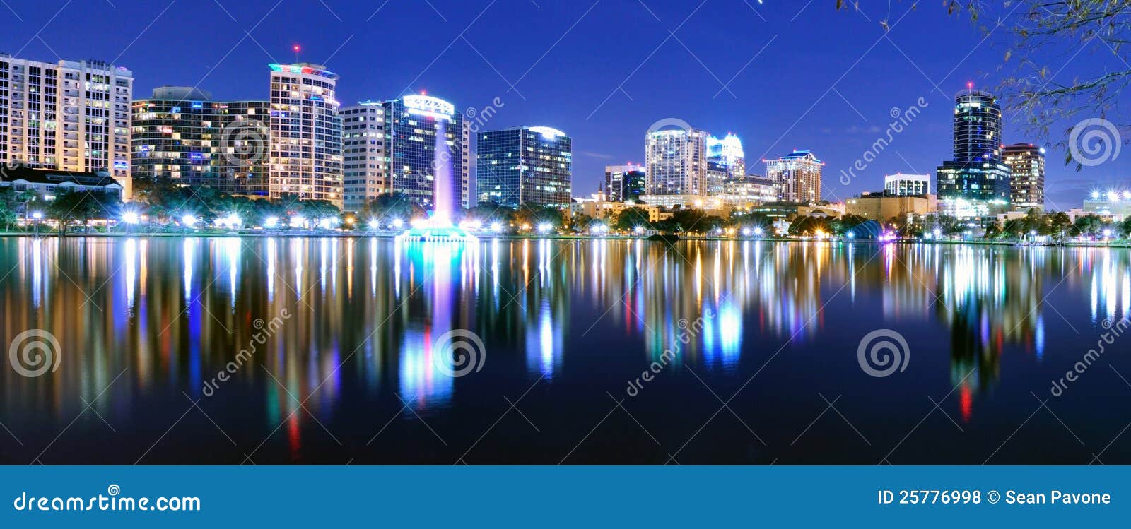 Orlando Skyline stock photo. Image of cyprus, orlando - 25776998