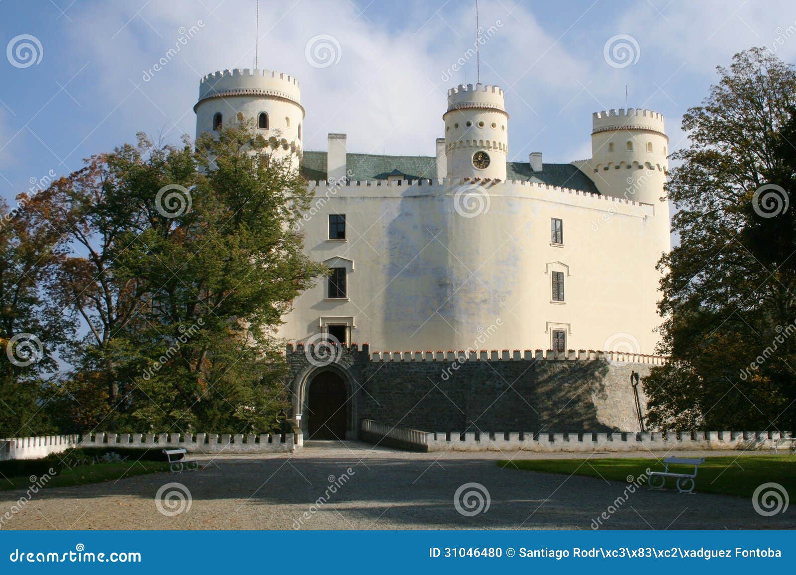Orlik Castle stock photo. Image of landmark, european - 31046480