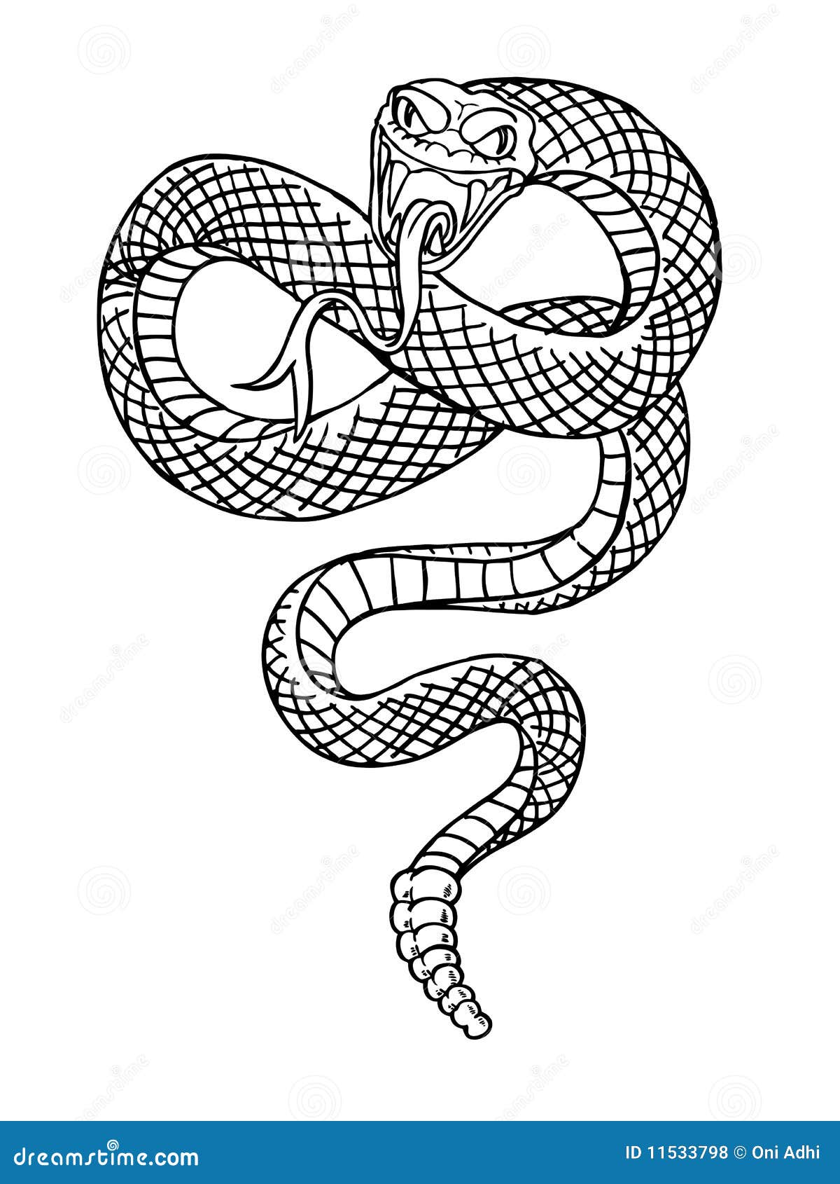 Orm stock illustrationer. Illustration av element, farligt - 11533798