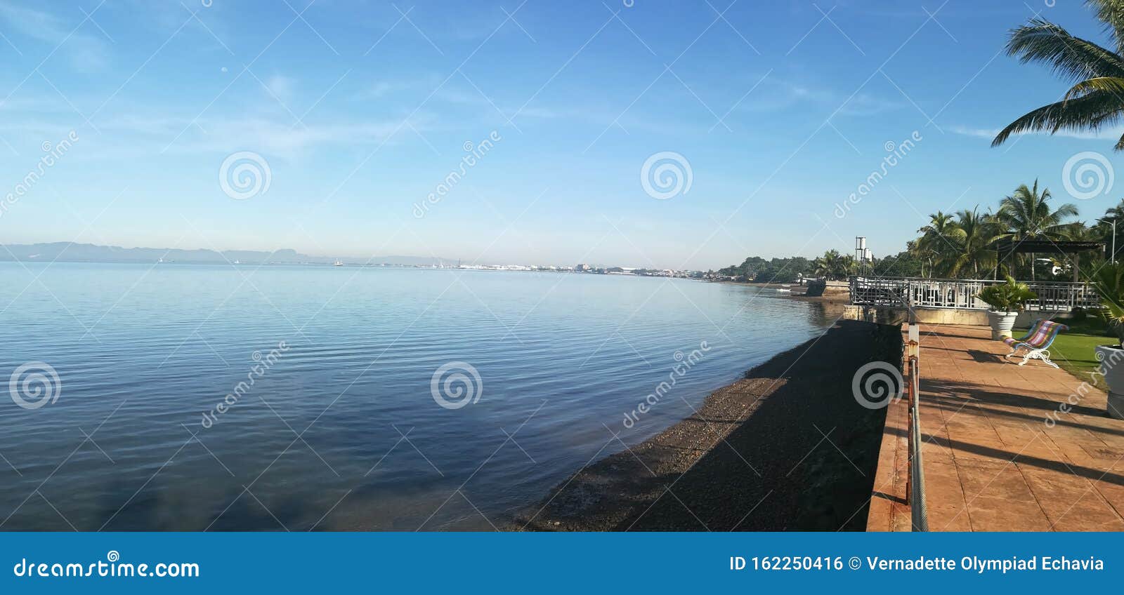 Ormoc Seashore Seen from Sabin Resort Hotel Ormoc Stock Photo - Image ...