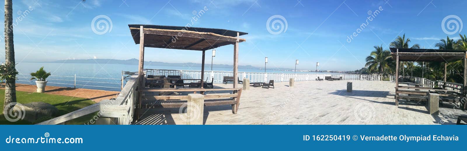 Ormoc Seashore Seen from Sabin Resort Hotel Ormoc Stock Image - Image ...
