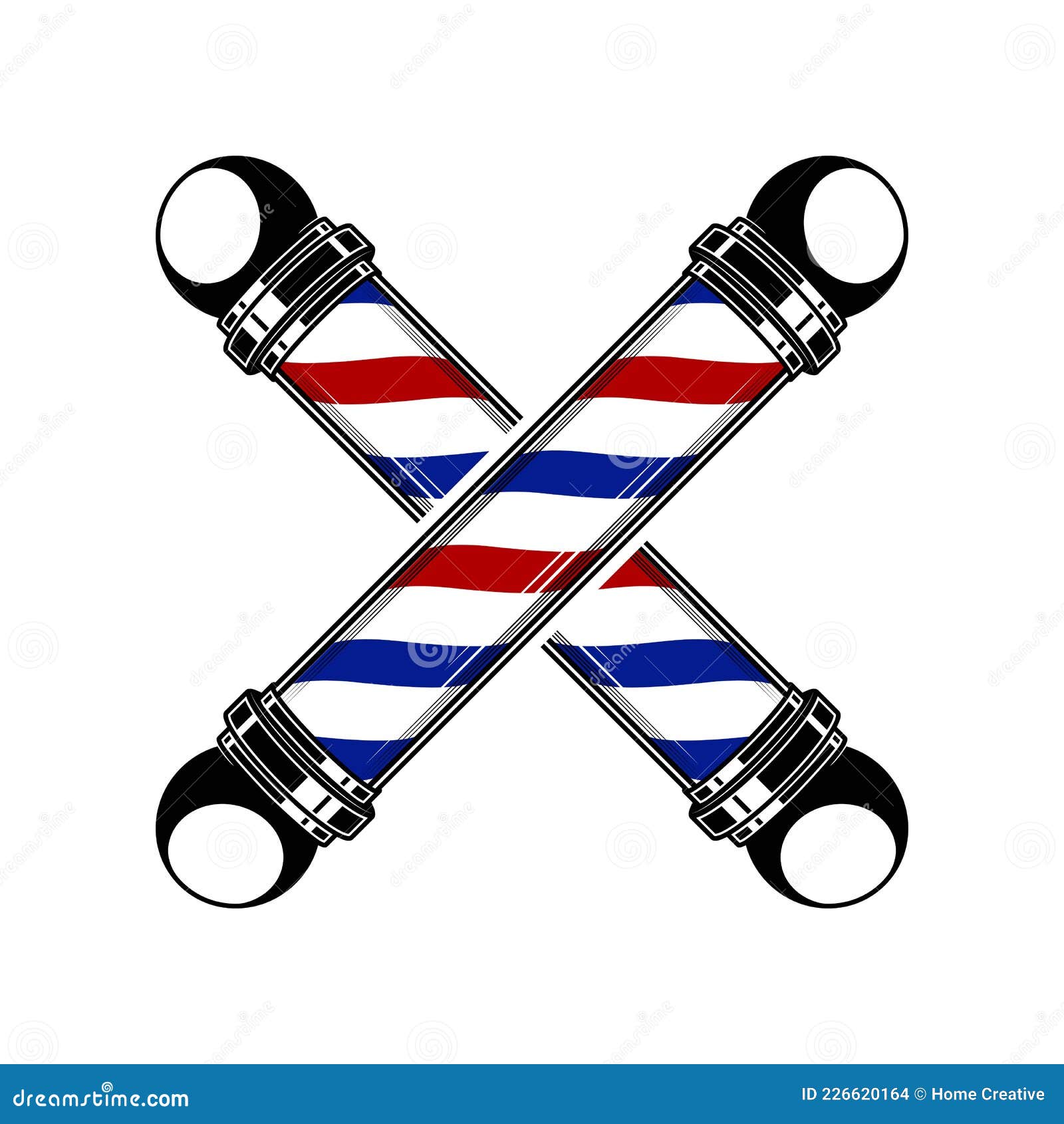 Lamp Barber. Barbershop Logo, Icon and Vector Stock Vector ...