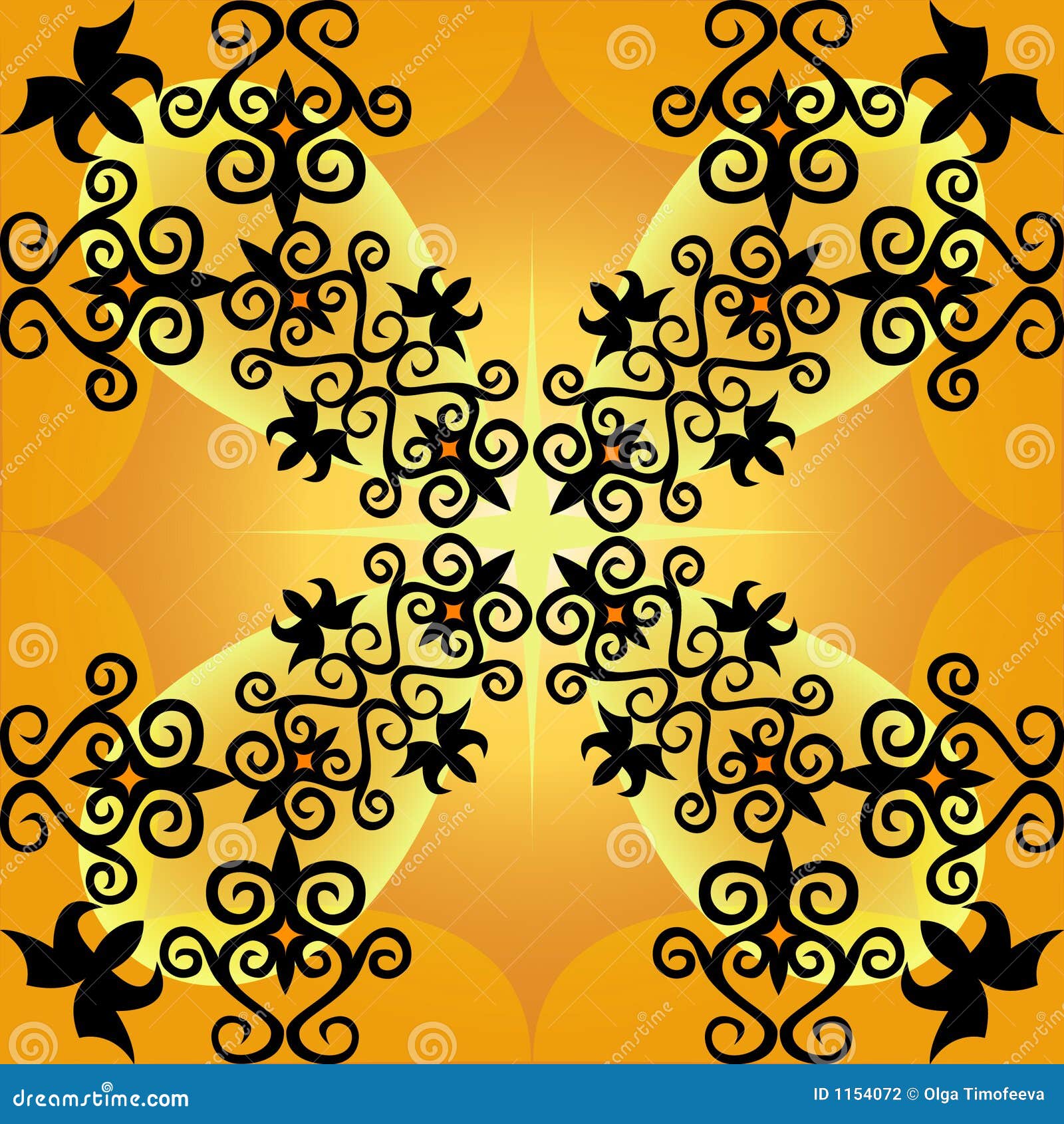 Ornament stock vector. Illustration of designer, design - 1154072