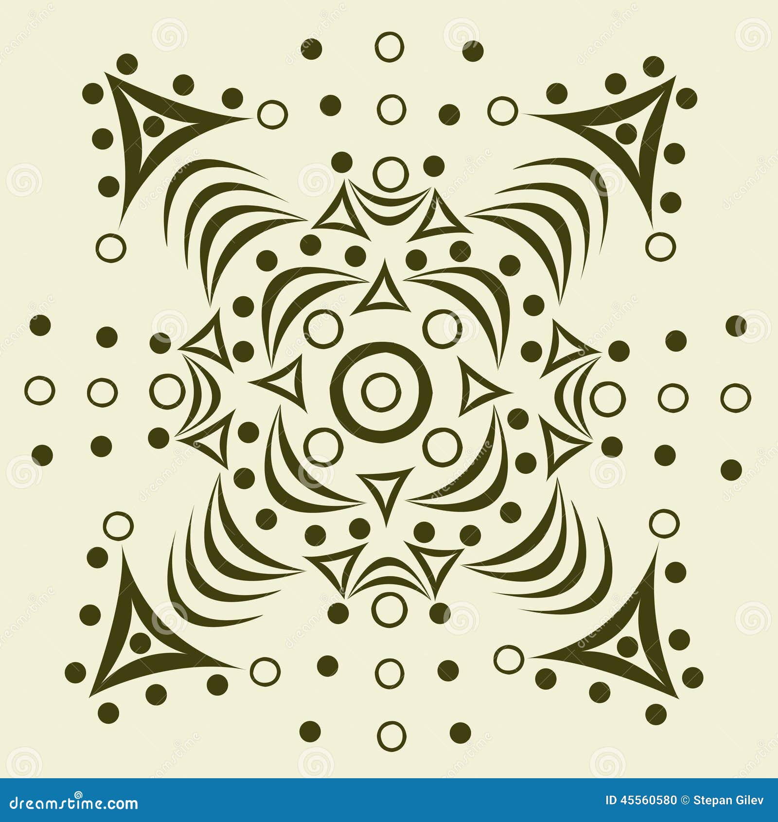 Ornament abstract pattern stock vector. Illustration of decorative ...