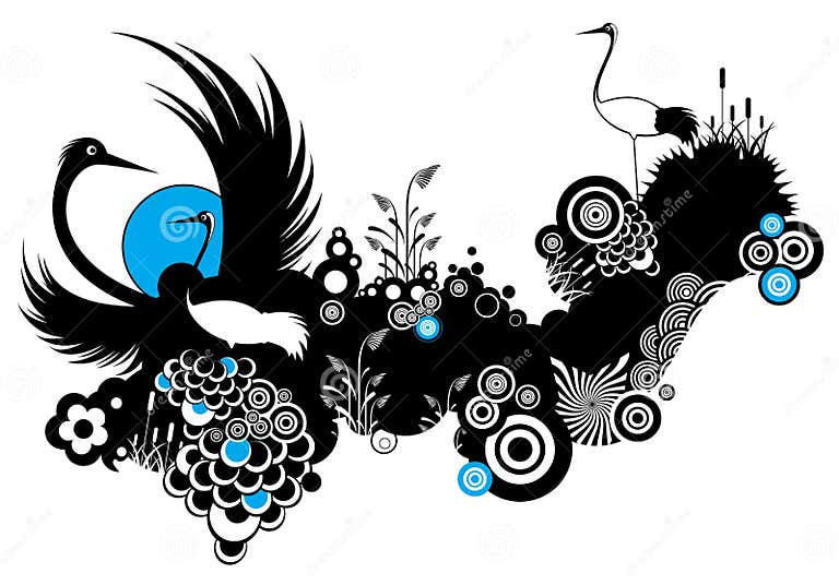 Ornament animals stock vector. Illustration of wild, abstract - 9253589