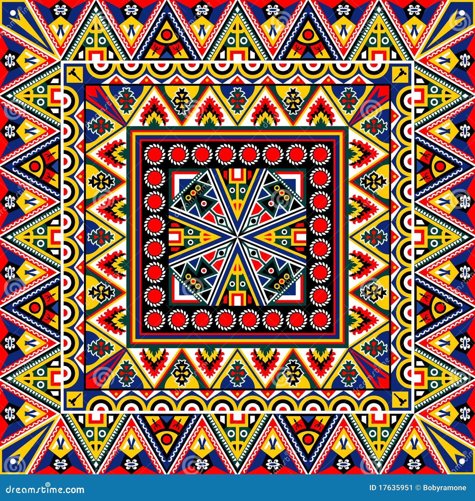 Ornament background stock vector. Illustration of decorative - 17635951