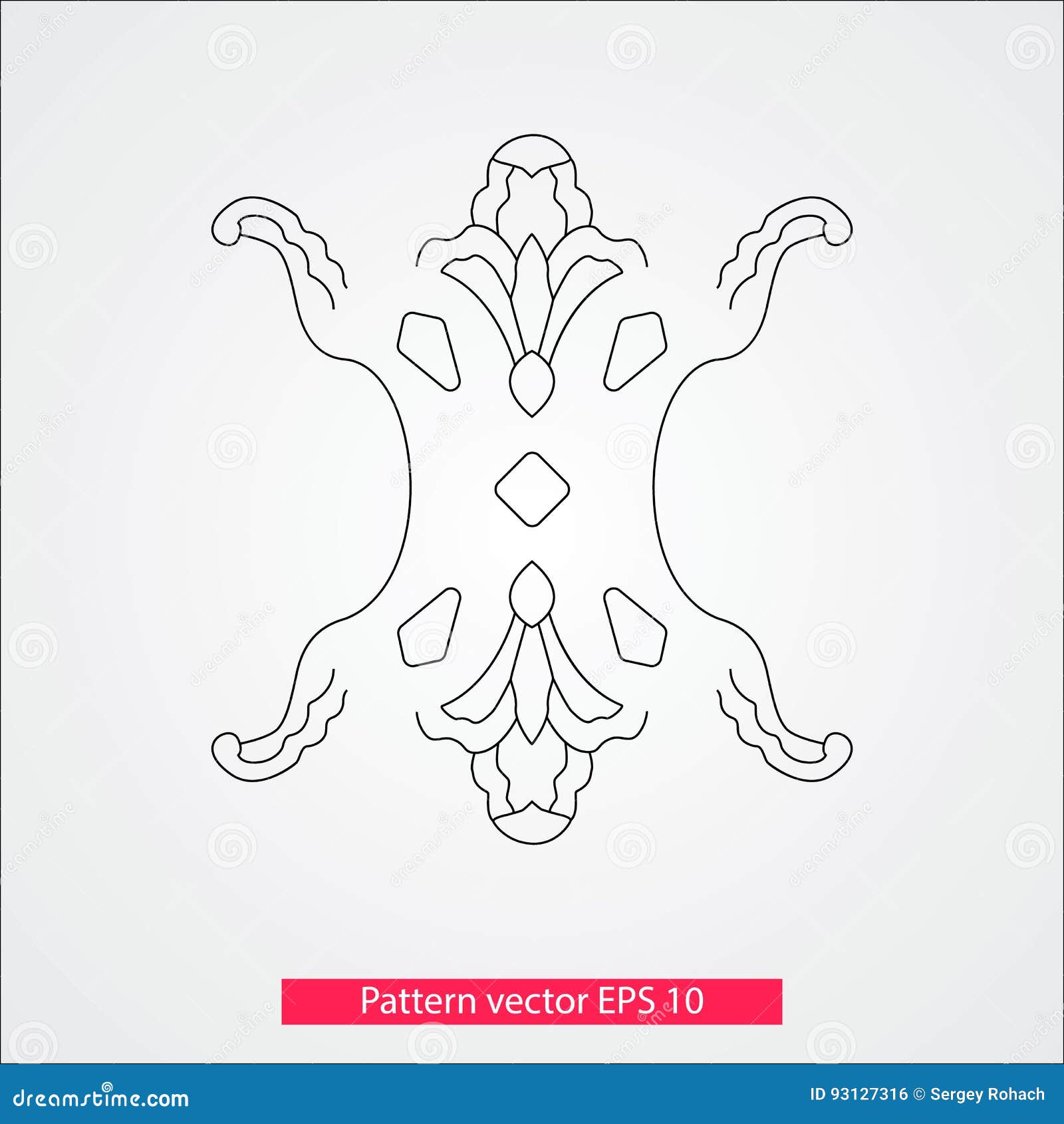 Ornament and Decor, Design Elements. Decoration of the Page. Vector ...