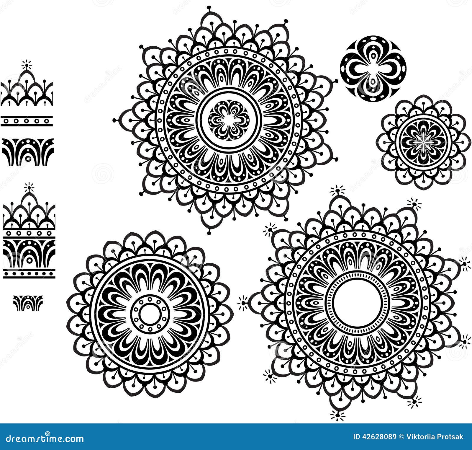 Ornament Pattern with Pattern Brash Stock Vector - Illustration of ... Ornament Pattern with Pattern Brash Stock Vector - Illustration of ...