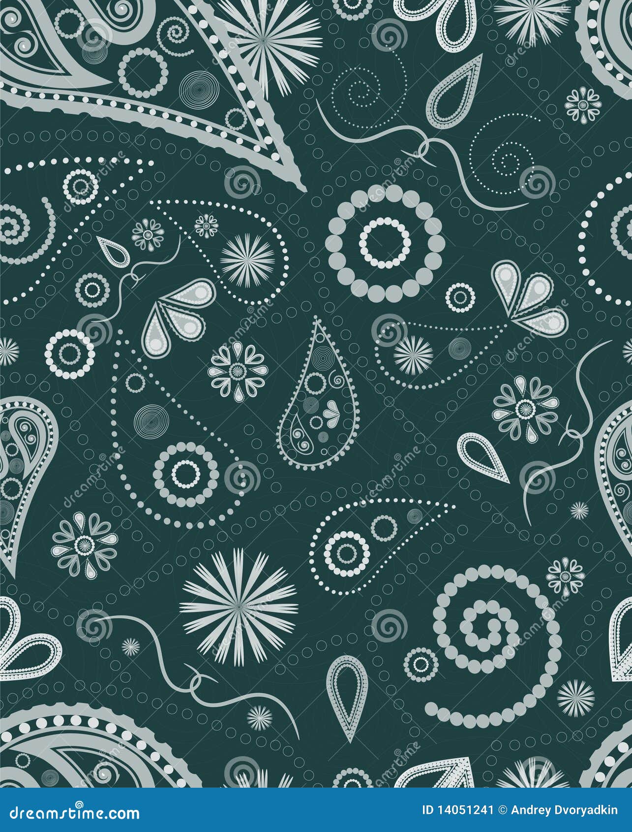 Ornament for Seamless Background Stock Vector - Illustration of beauty ...