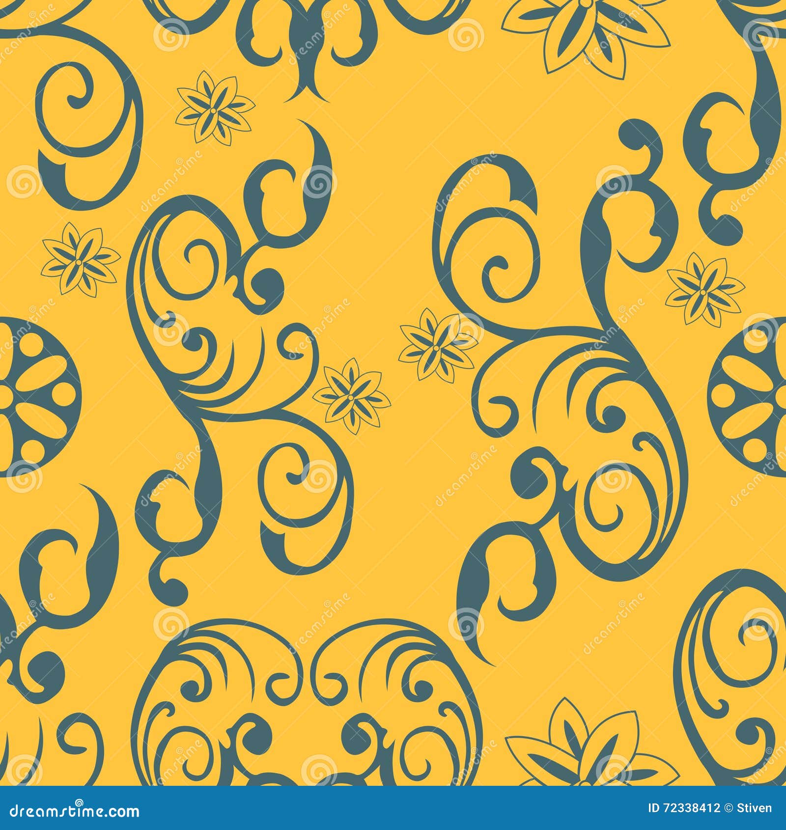 Ornament Seamless Background Stock Vector - Illustration of luxury ...