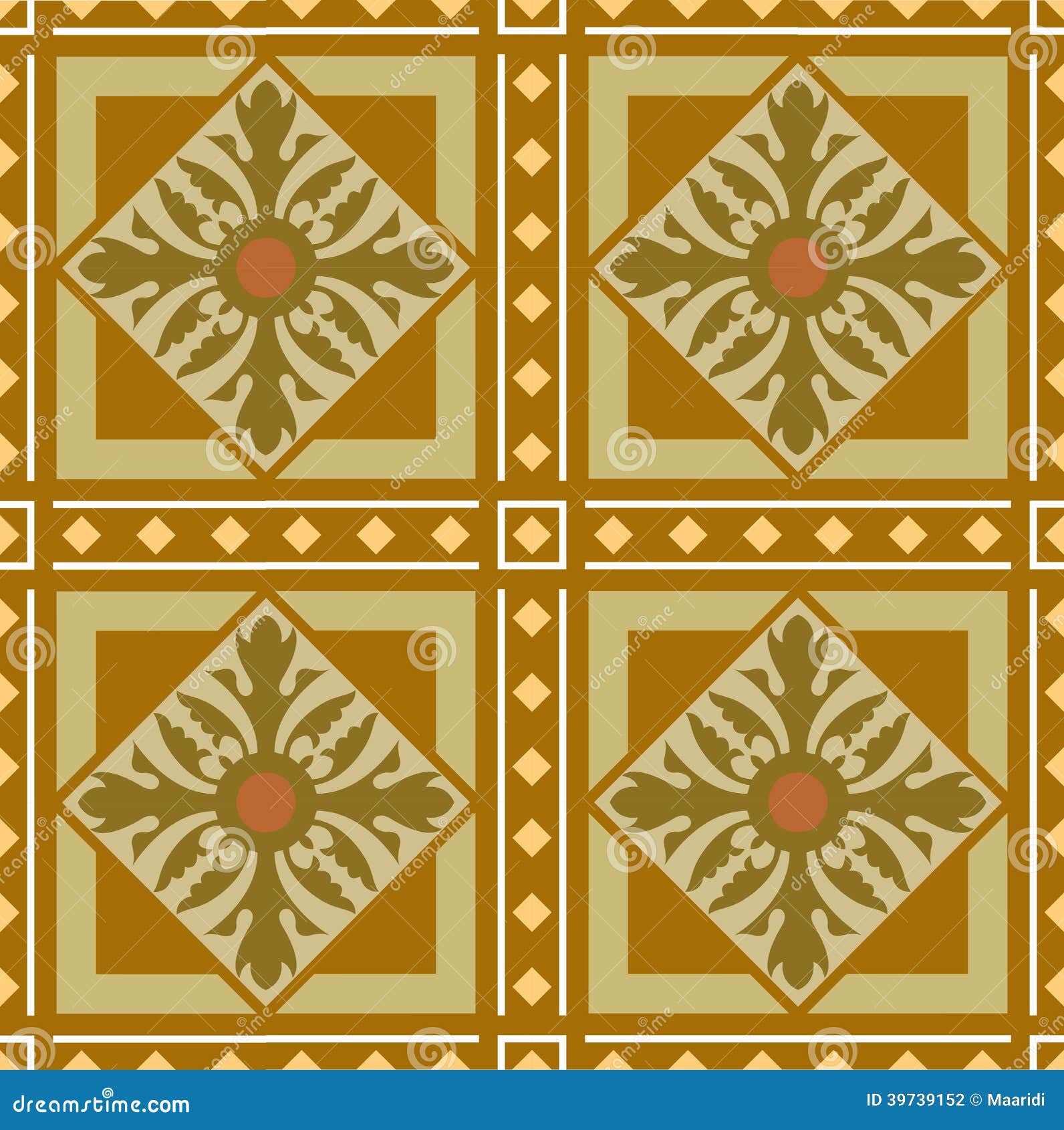 Ornamental blocks stock vector. Illustration of beautiful - 39739152