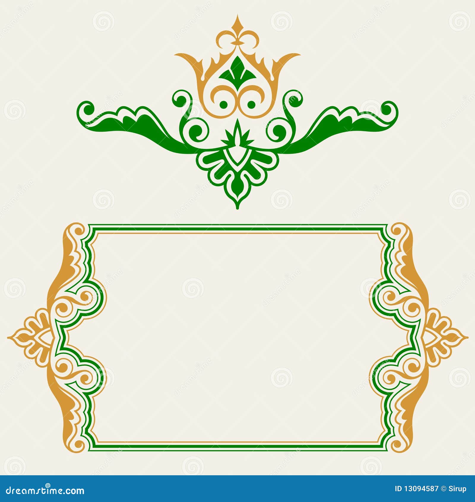 Ornamental Border Collection Stock Vector - Illustration of decorative ...