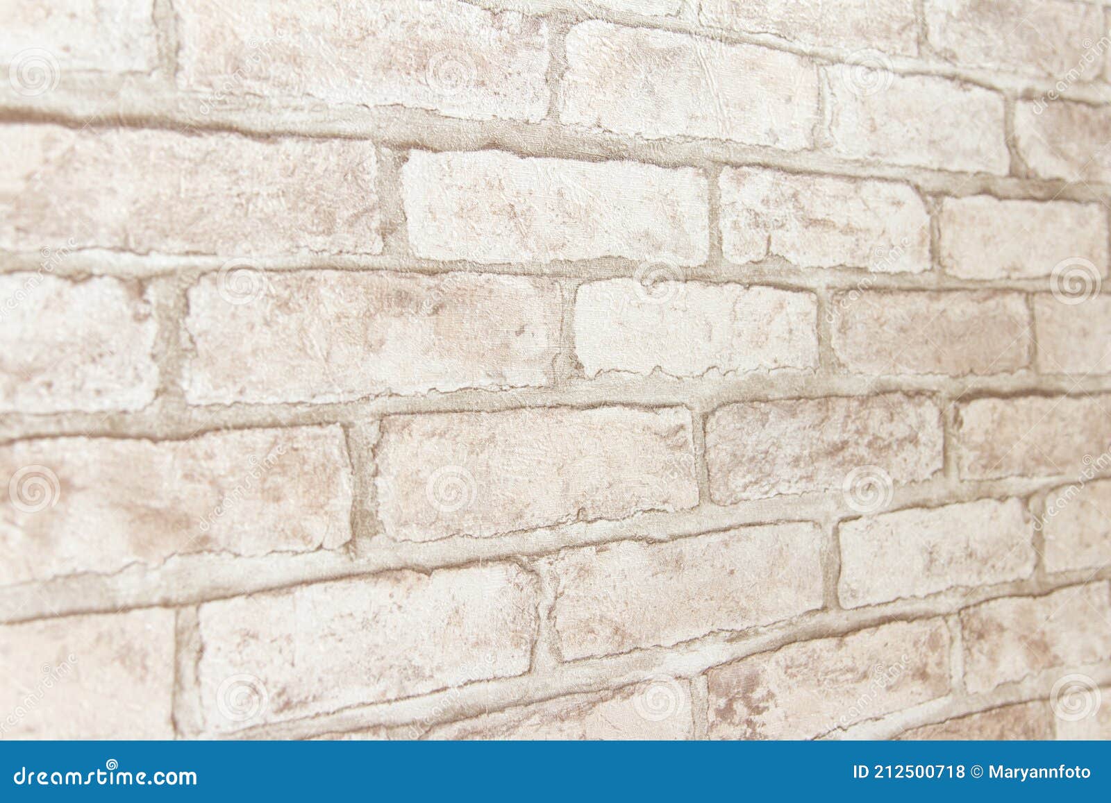 Ornamental Brick Wall Forms Part of Interior Stock Photo - Image of ...