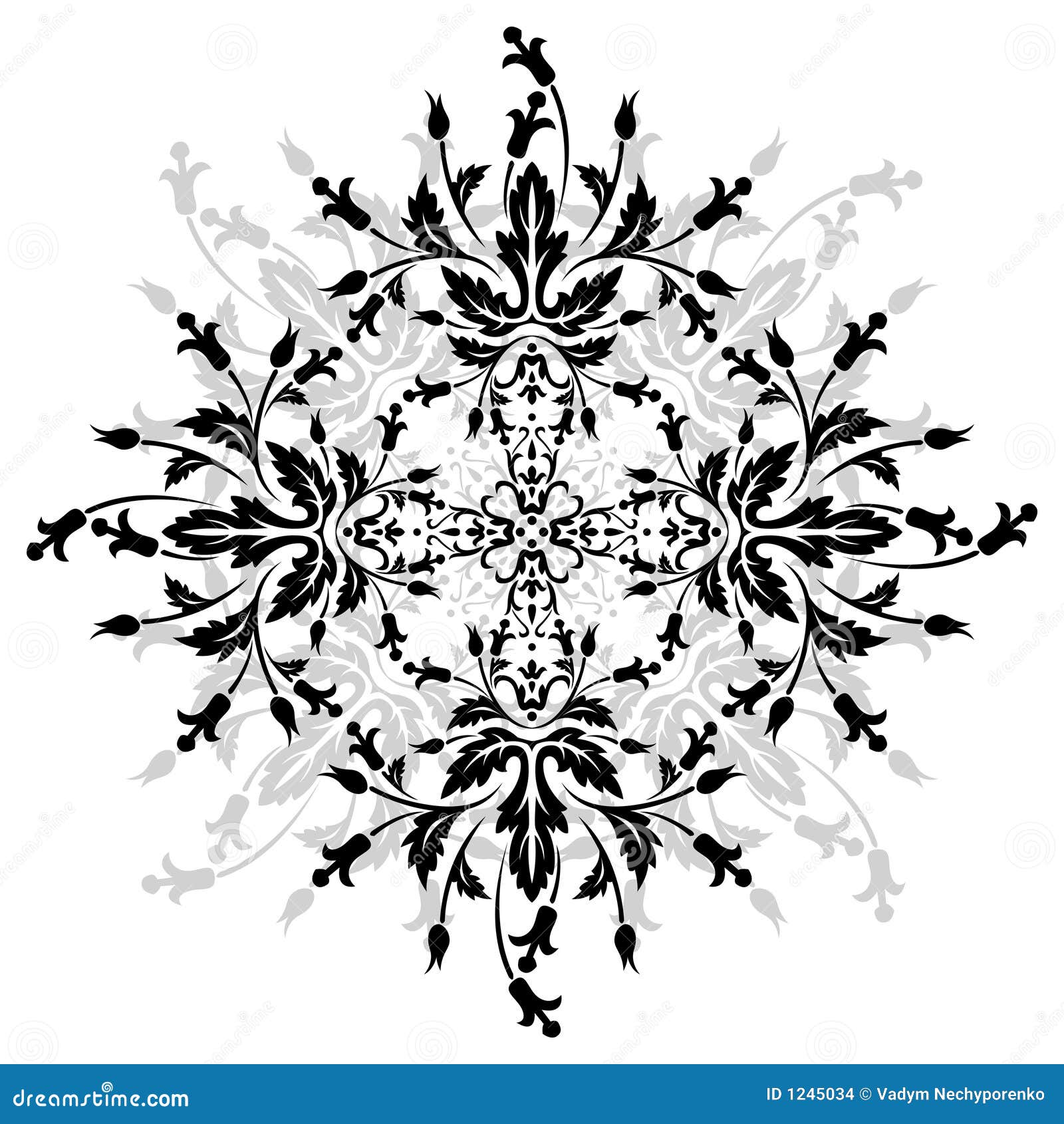 Ornamental design stock vector. Illustration of design - 1245034