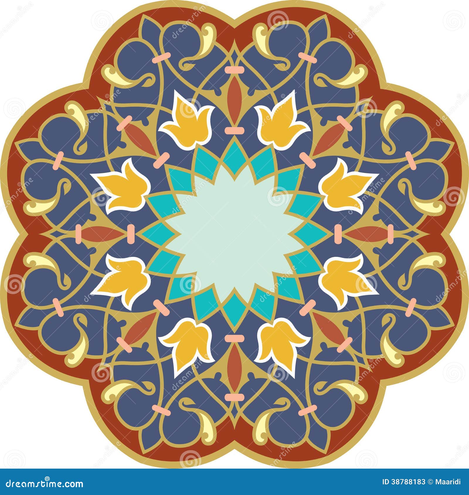 Ornamental design element stock vector. Illustration of eps10 - 38788183