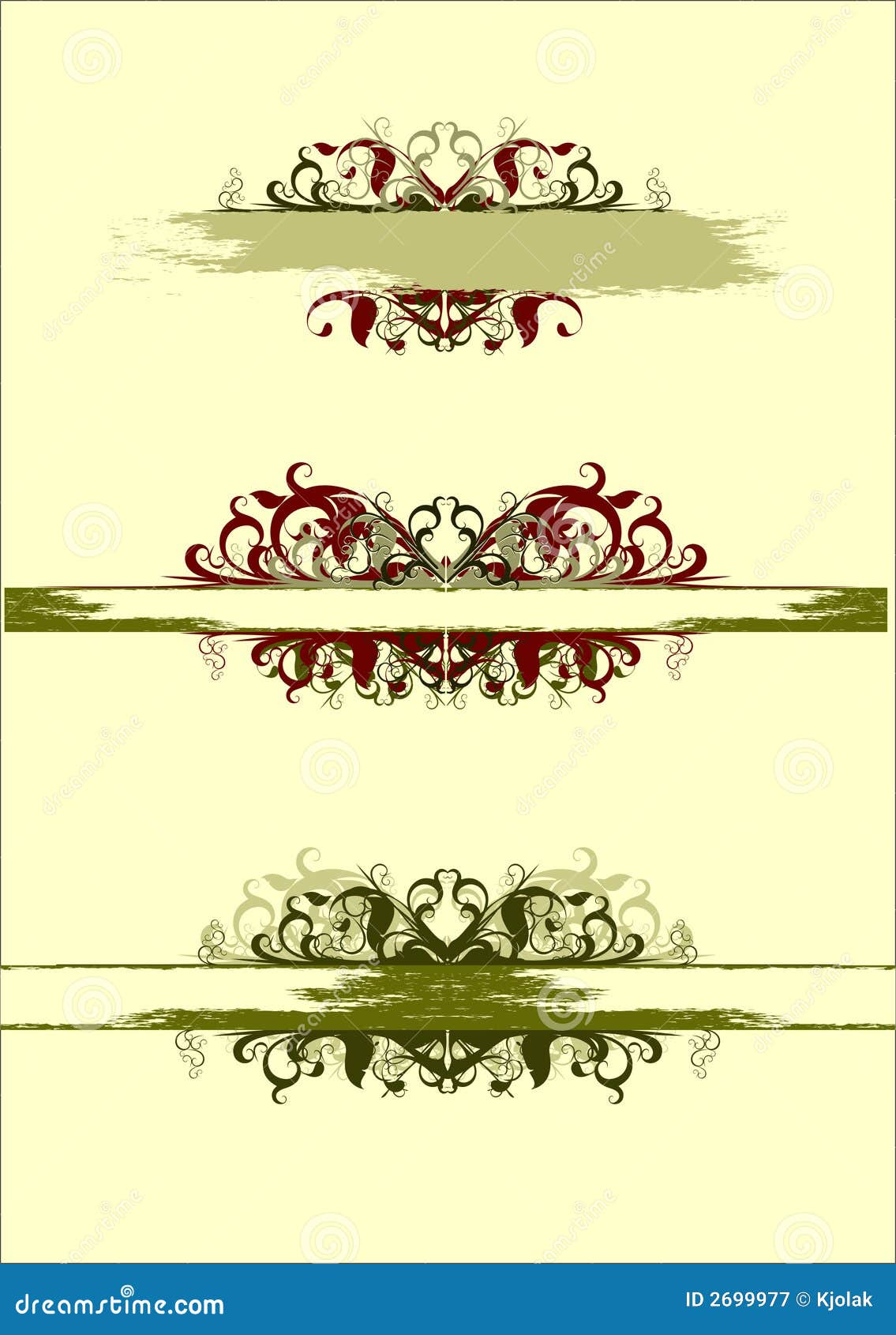 Ornamental design elements stock vector. Illustration of design - 2699977