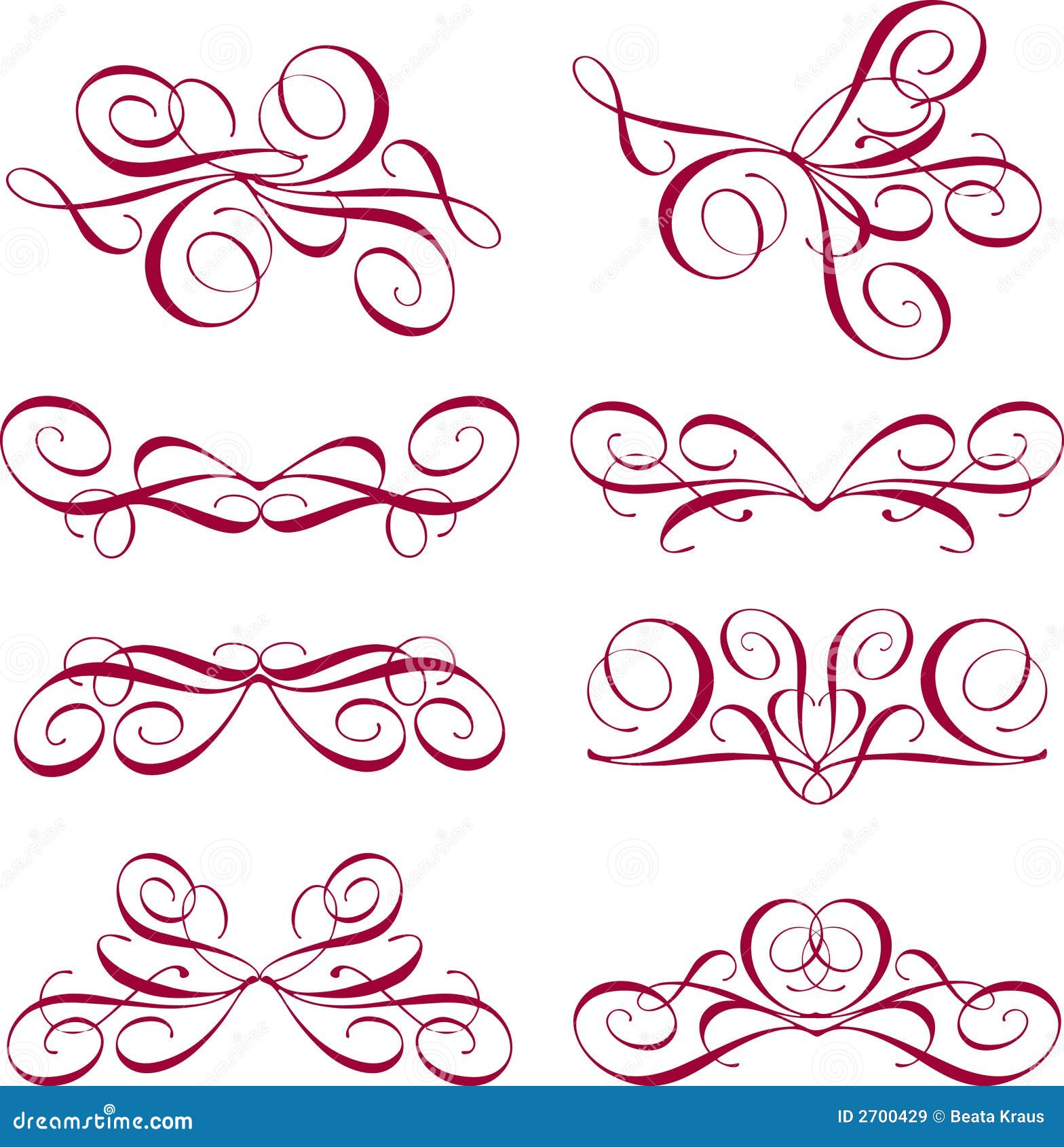 Ornamental Design Lace Borders And Corners Vector Set Art Deco Floral ...