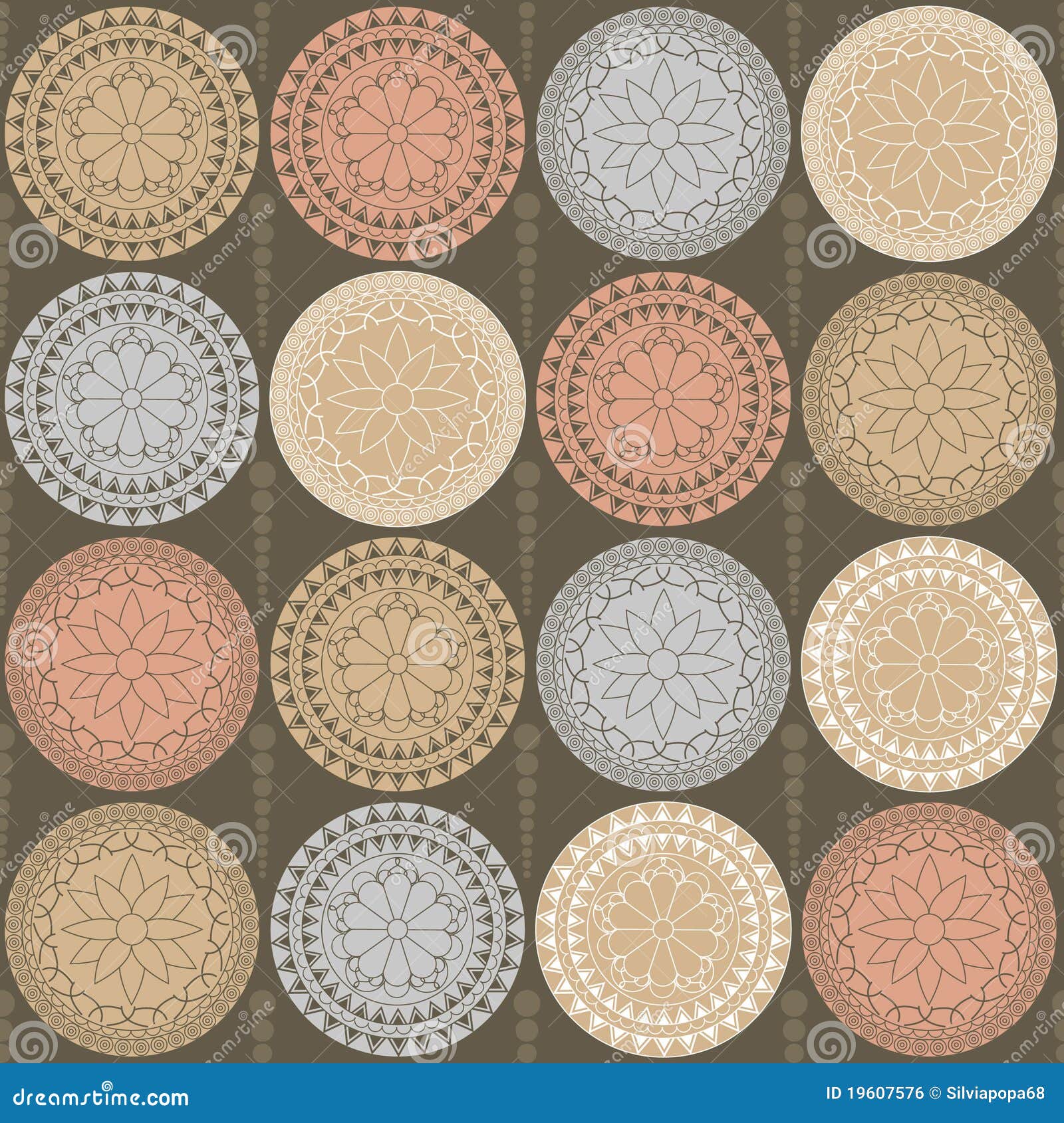 Ornamental designs circles stock vector. Illustration of circle - 19607576