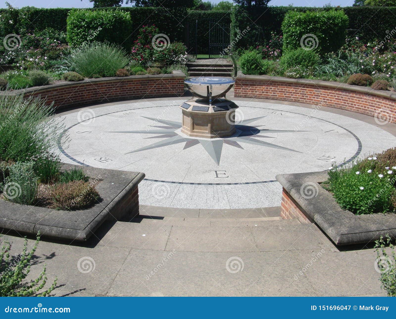 Large Compass stock image. Image of ornamental, modern - 151696047