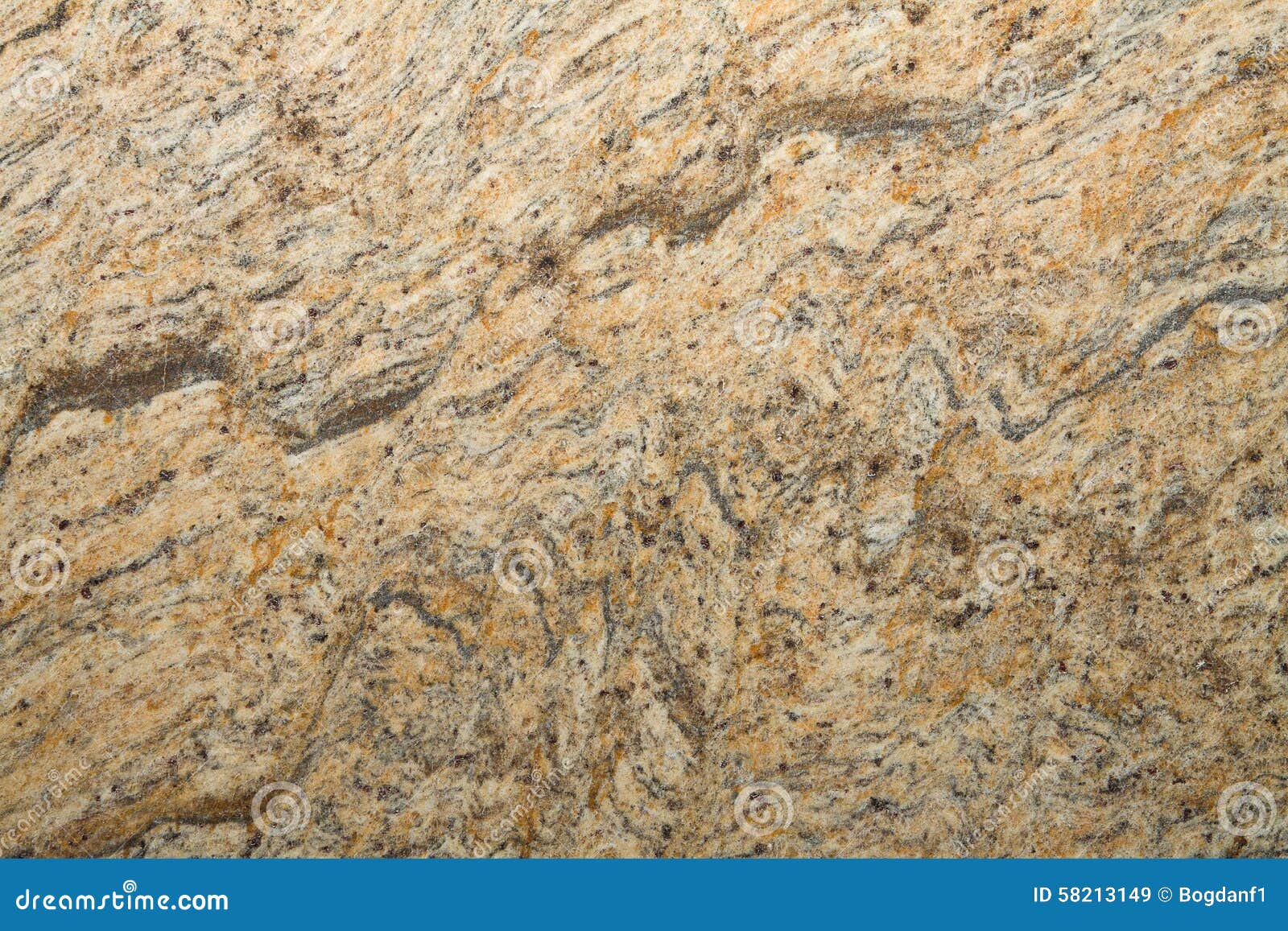 Ornamental Gold Granite Stone Texture Polished Stock Image - Image of ...
