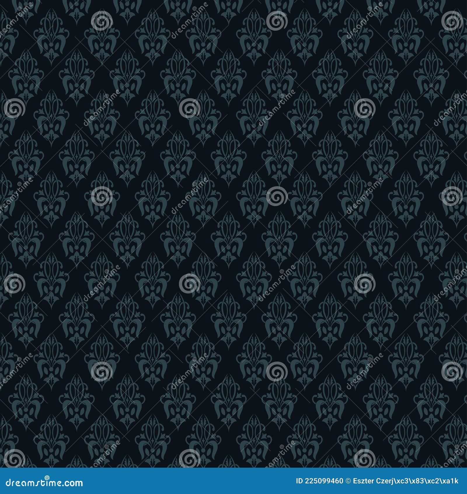 Ornamental Medieval Pattern. Ornamental Medieval Pattern. Vector Black ...