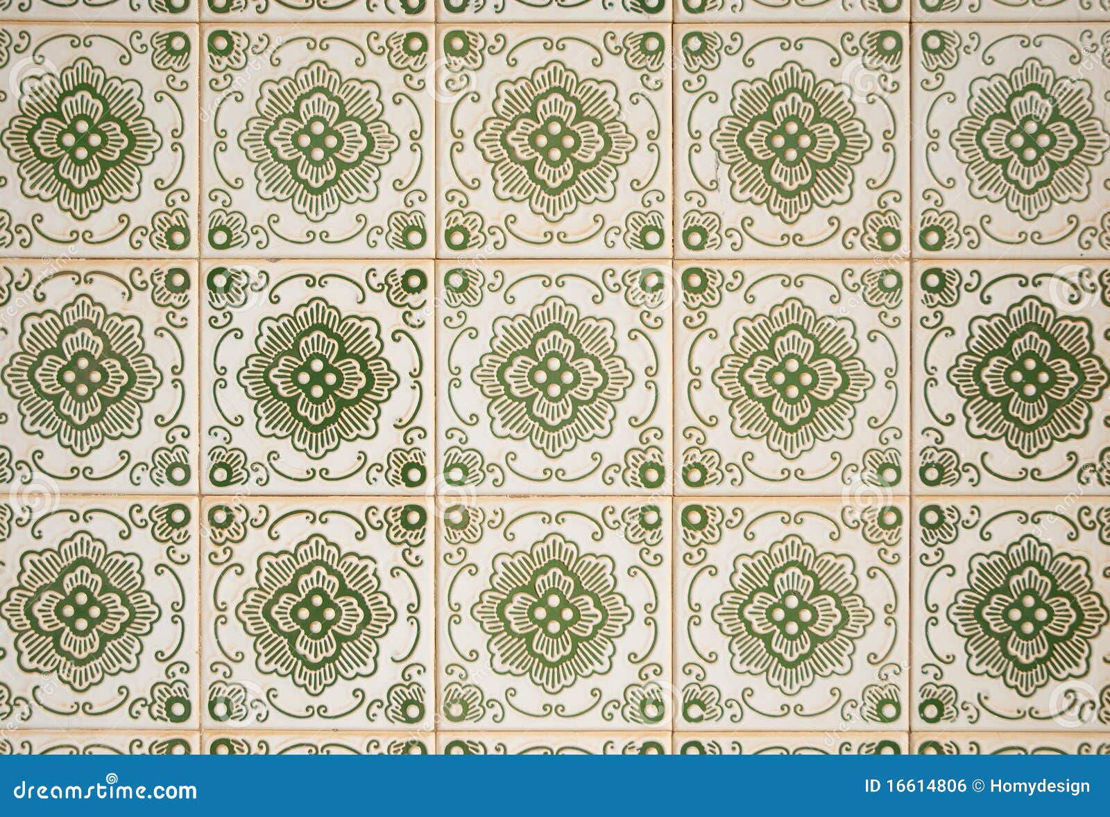 Ornamental old tiles stock illustration. Illustration of mixed - 16614806