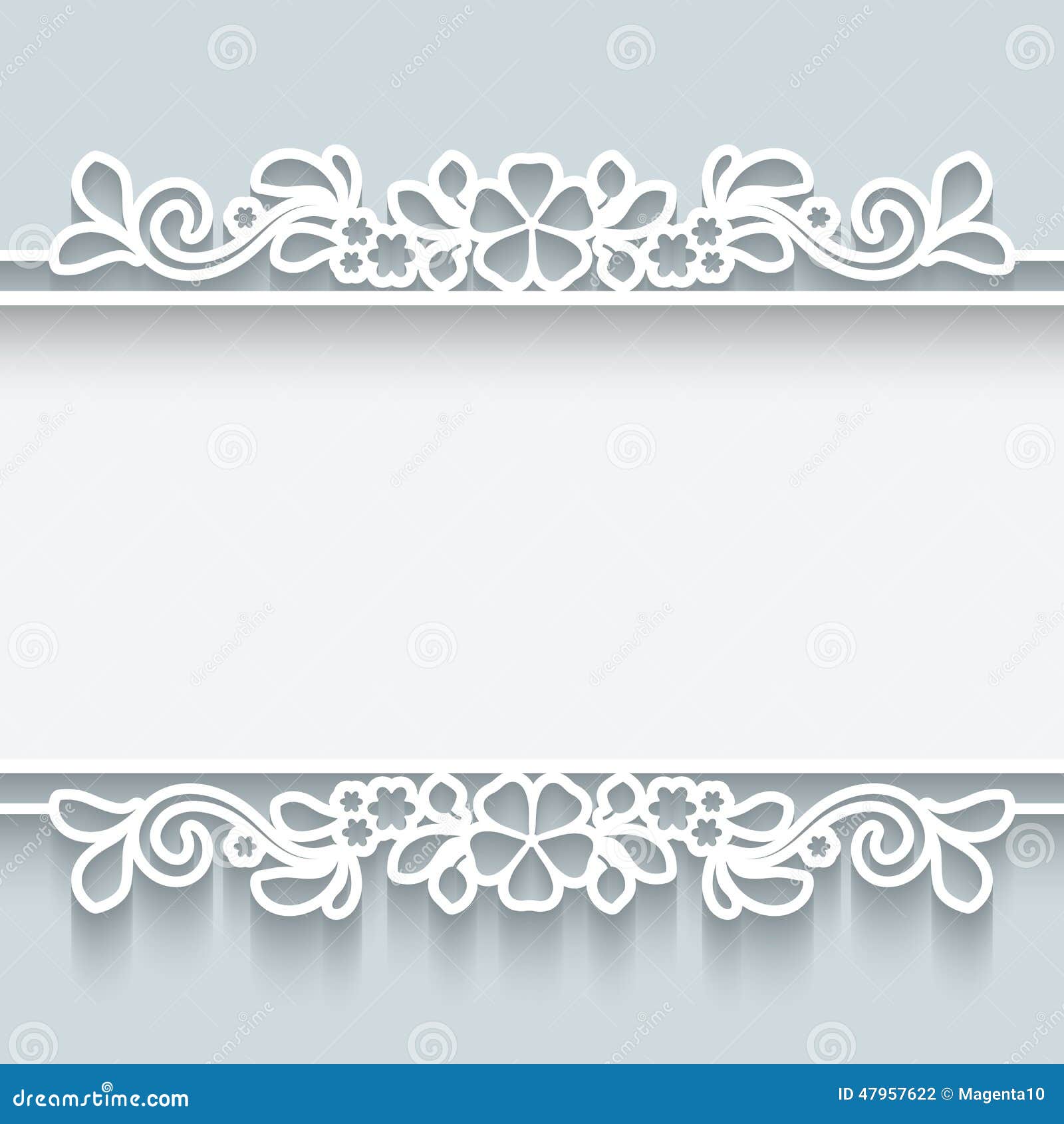 Paper Dividers Template. Royalty-Free Stock Image | CartoonDealer.com ...
