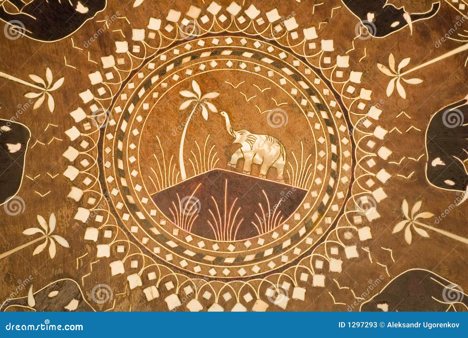 Ornamental pattern stock image. Image of diaper, ornament - 1297293