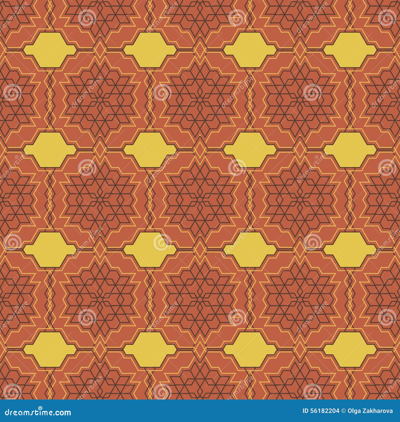 Ornamental Pattern stock vector. Illustration of fantasy - 56182204