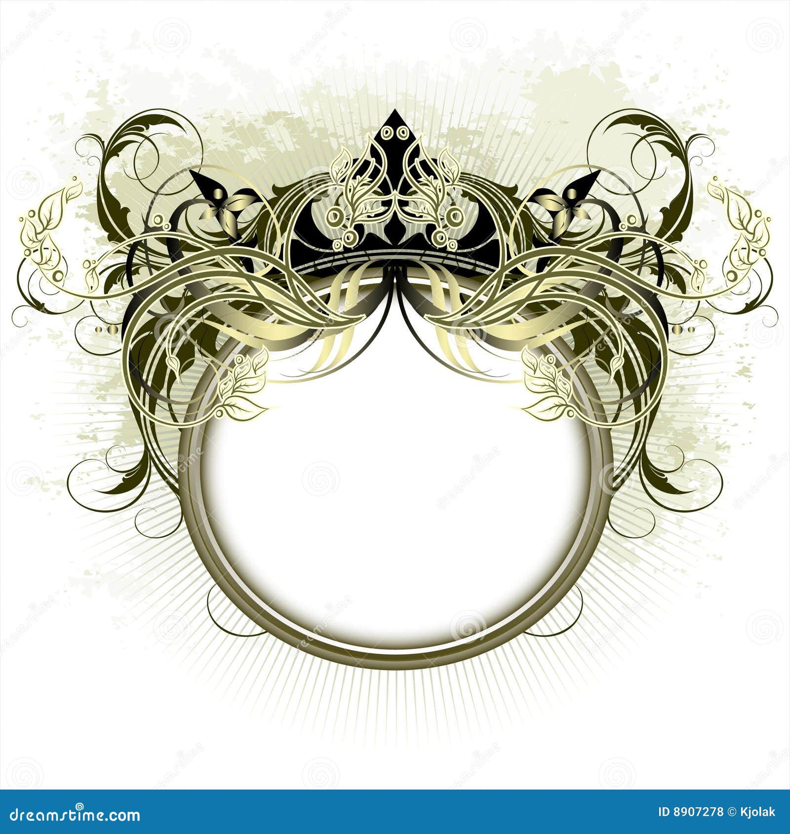 Ornamental shield stock vector. Illustration of marquee - 8907278