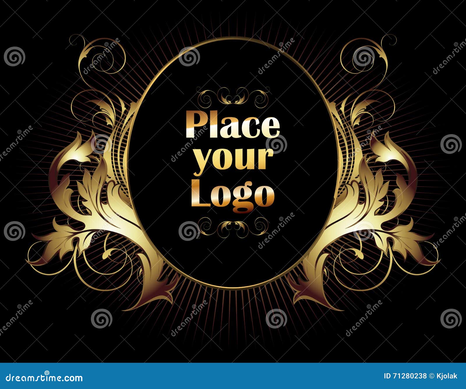 Ornamental Shield with Leaves Stock Vector - Illustration of graphic ...