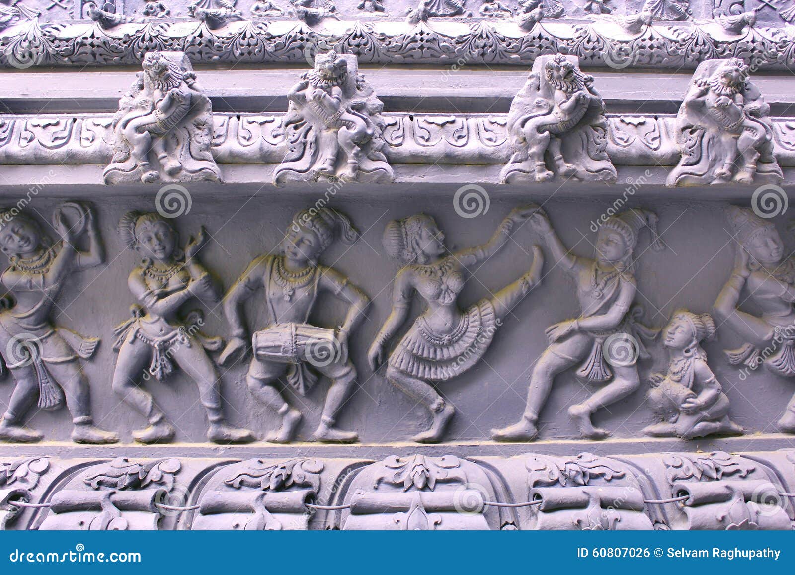 Ornamental temple wall stock photo. Image of asian, architecture - 60807026