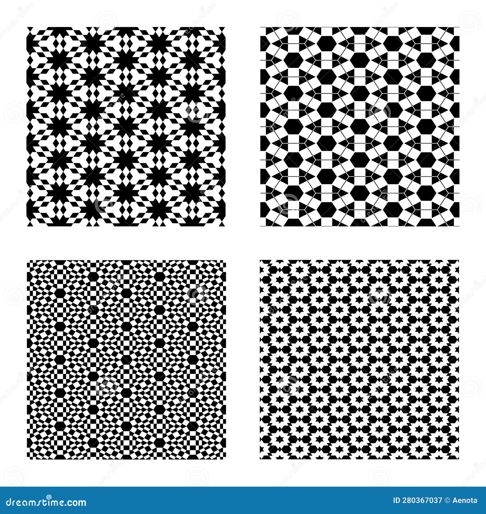 Ornamental Vector Repeating Backgrounds Stock Vector - Illustration of ...