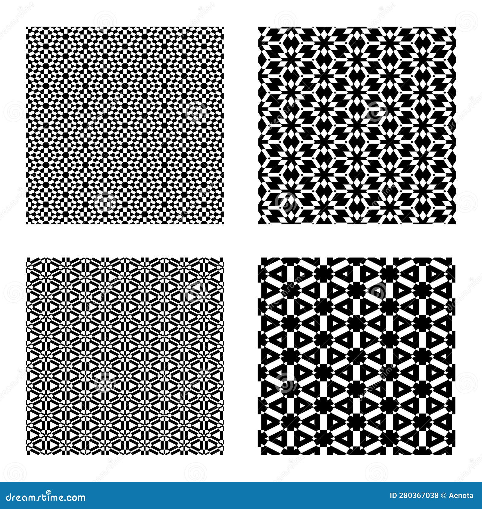 Ornamental Vector Repeating Backgrounds Stock Vector - Illustration of ...
