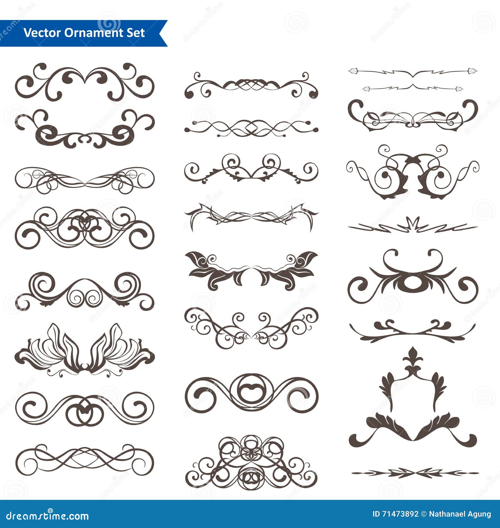 Ornamenten Vectorillustratie Vector Illustratie - Illustration of ...