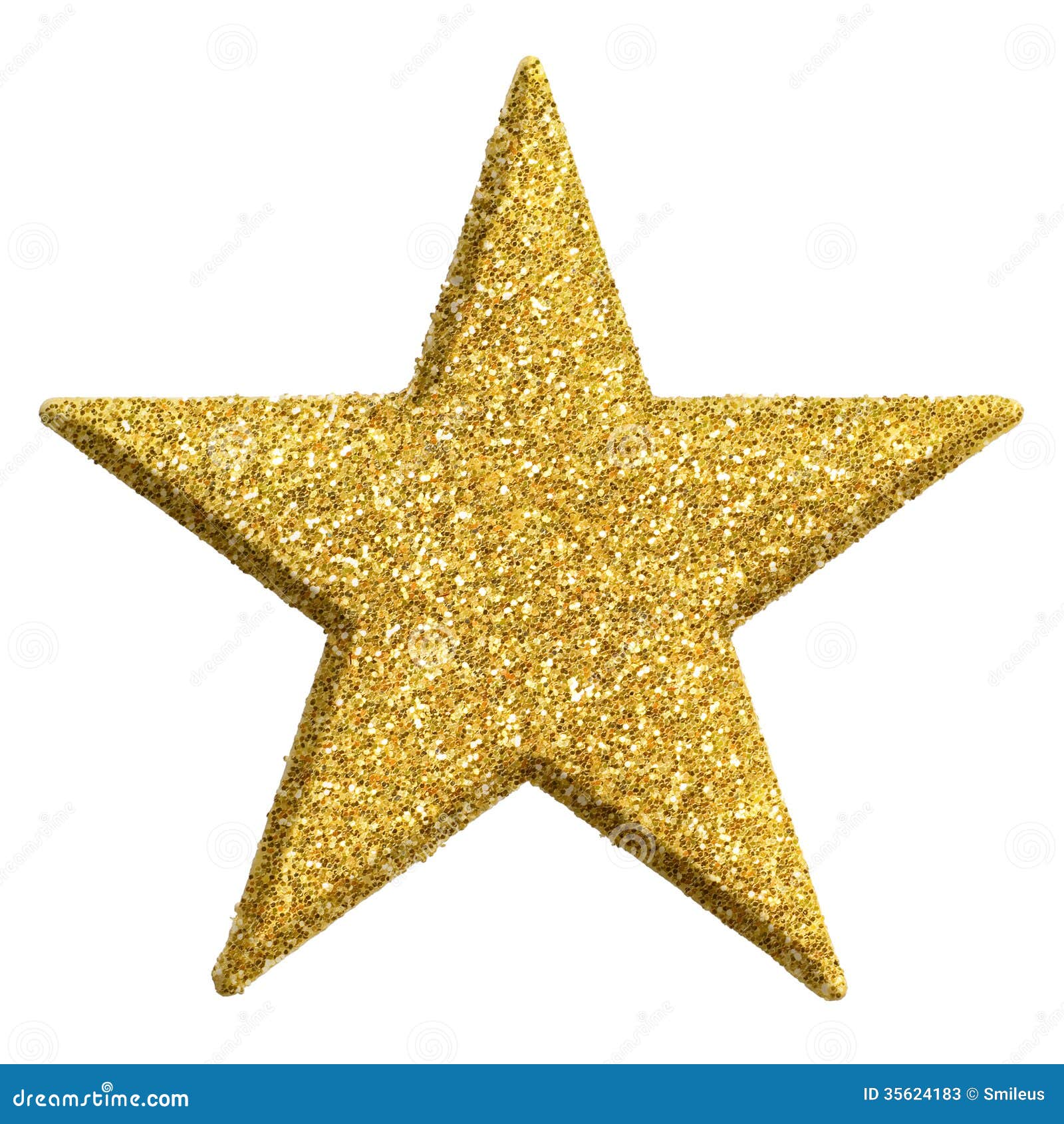 Ornamento Di Forma Della Stella in Oro Immagine Stock - Immagine di ...