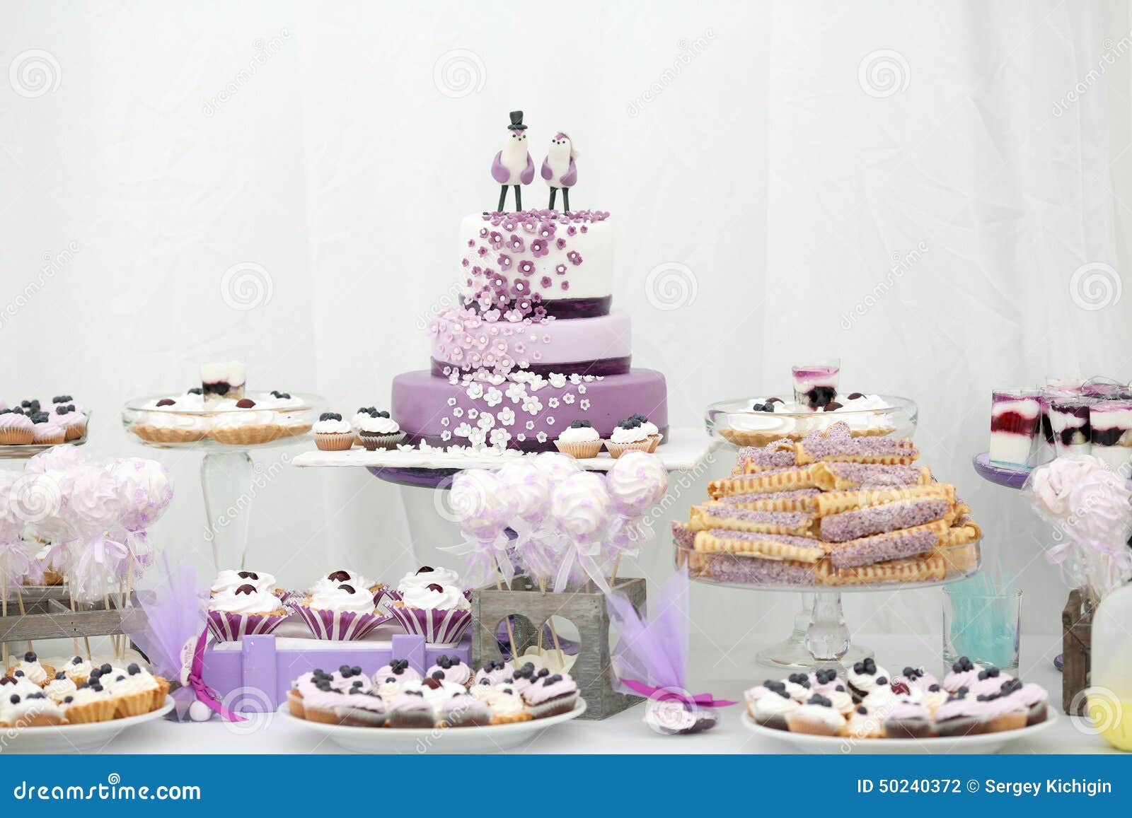 Ornaments And Decorations Wedding Table Sweets Stock Photography ...