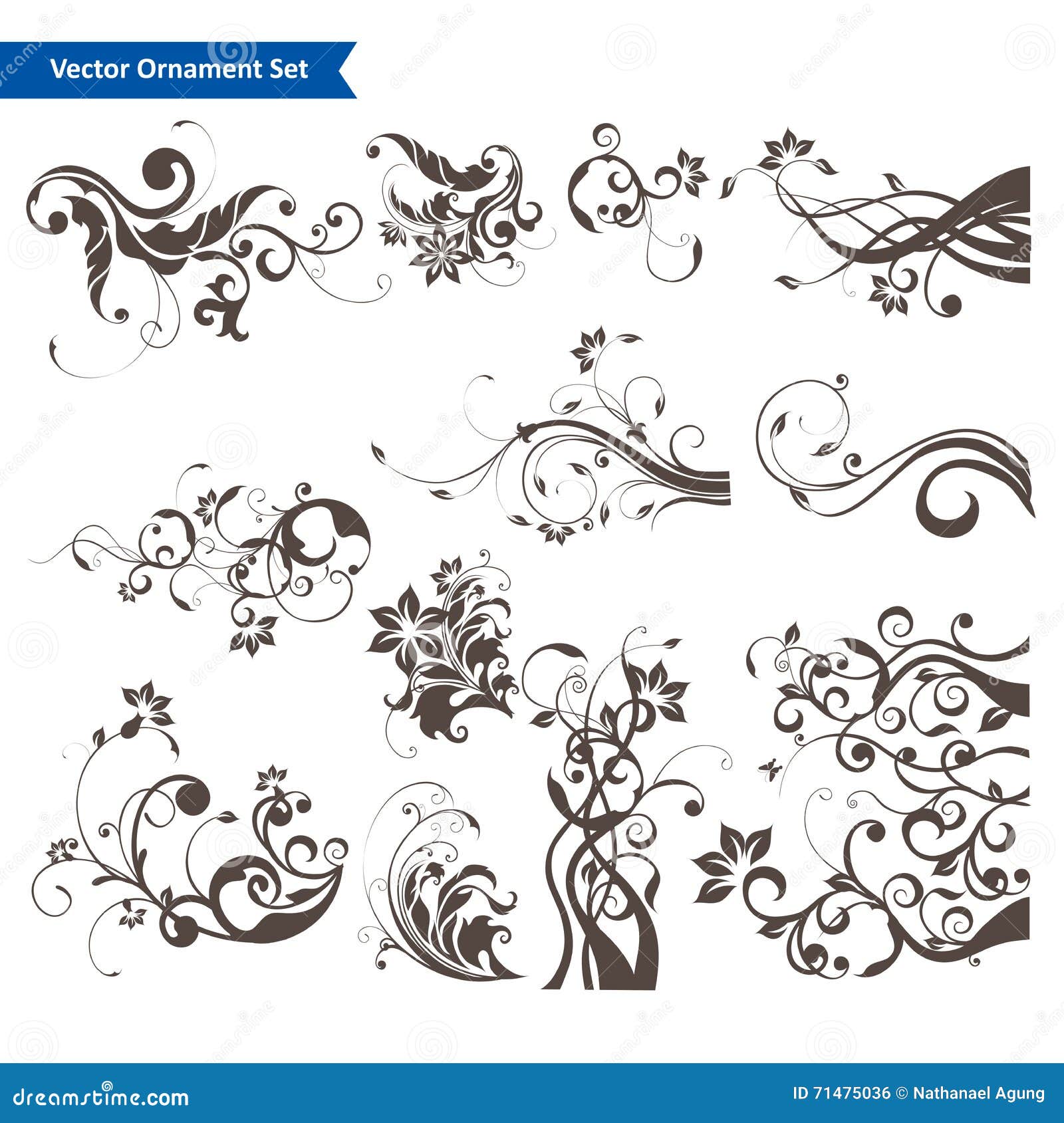 Ornaments Vector Illustration Stock Vector - Illustration of greeting ...