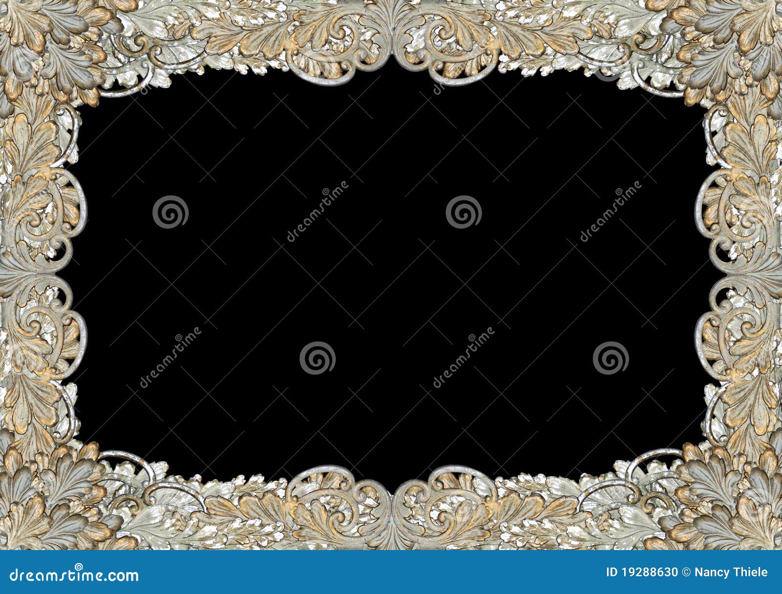 Ornate Antique Border, Frame Stock Photo - Image of border, decorative ...