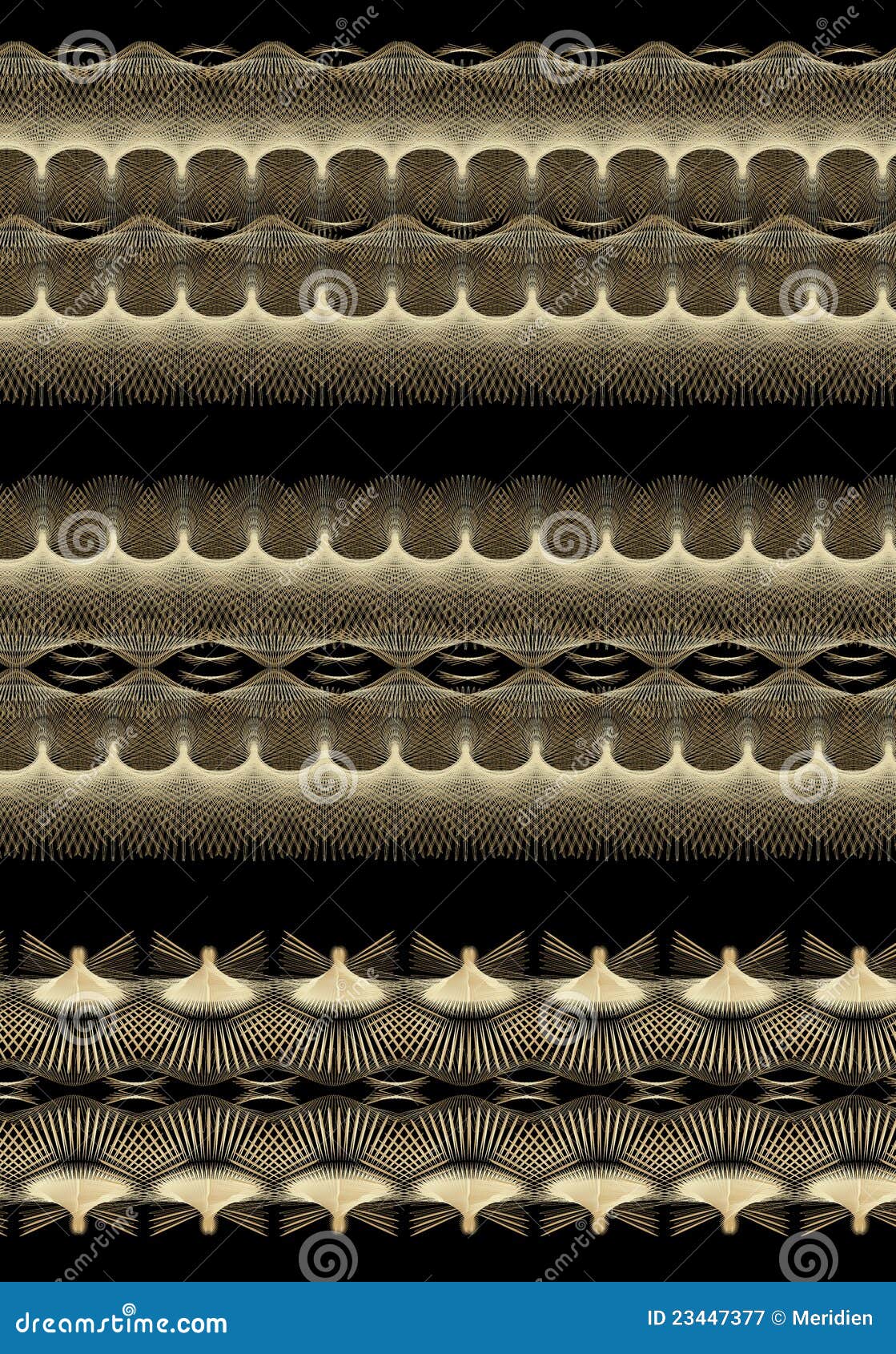 Ornate border set stock vector. Illustration of calligraphic - 23447377