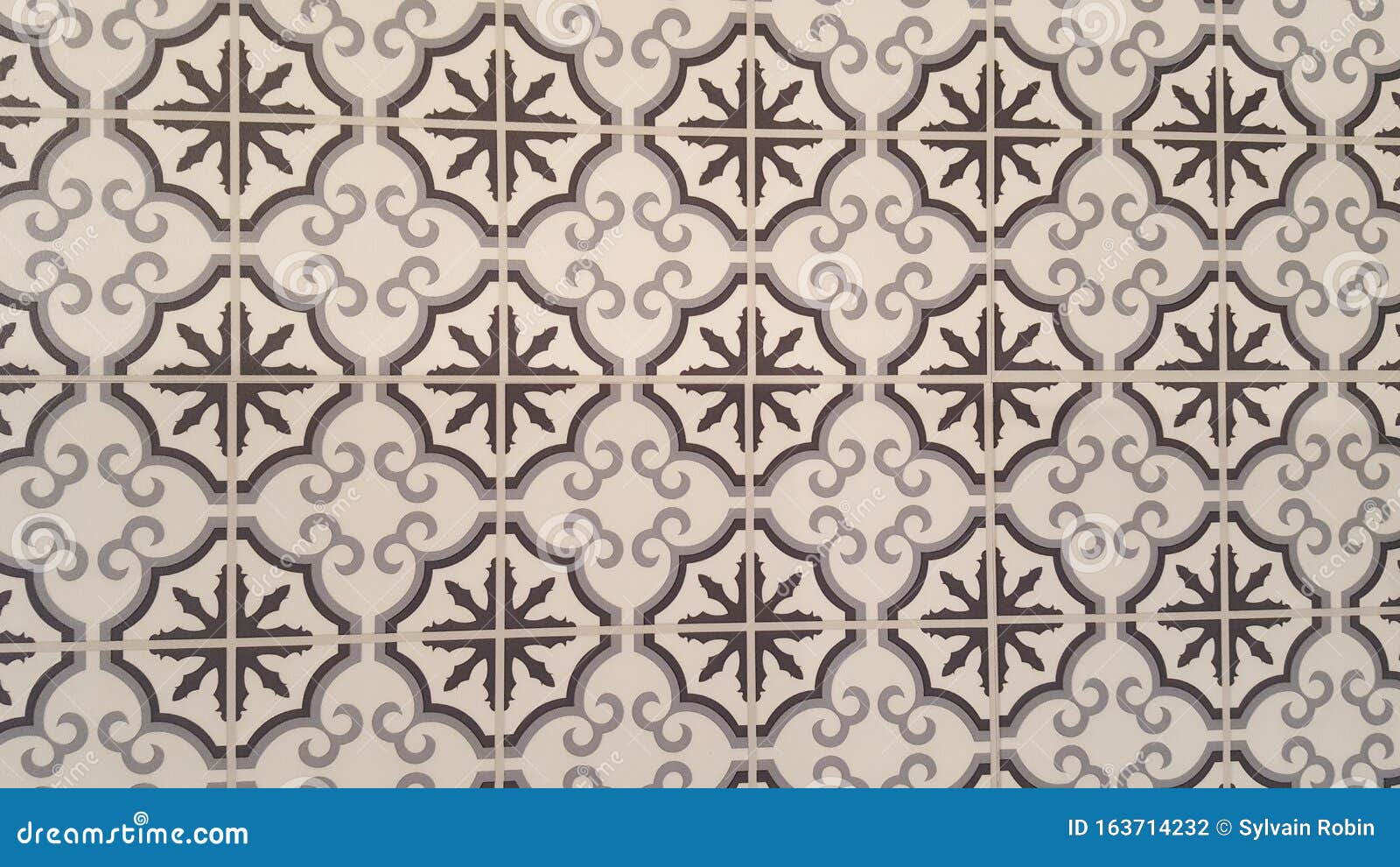 Ornate Brightly Colored Portugese Tile Texture In Blue Green And White ...