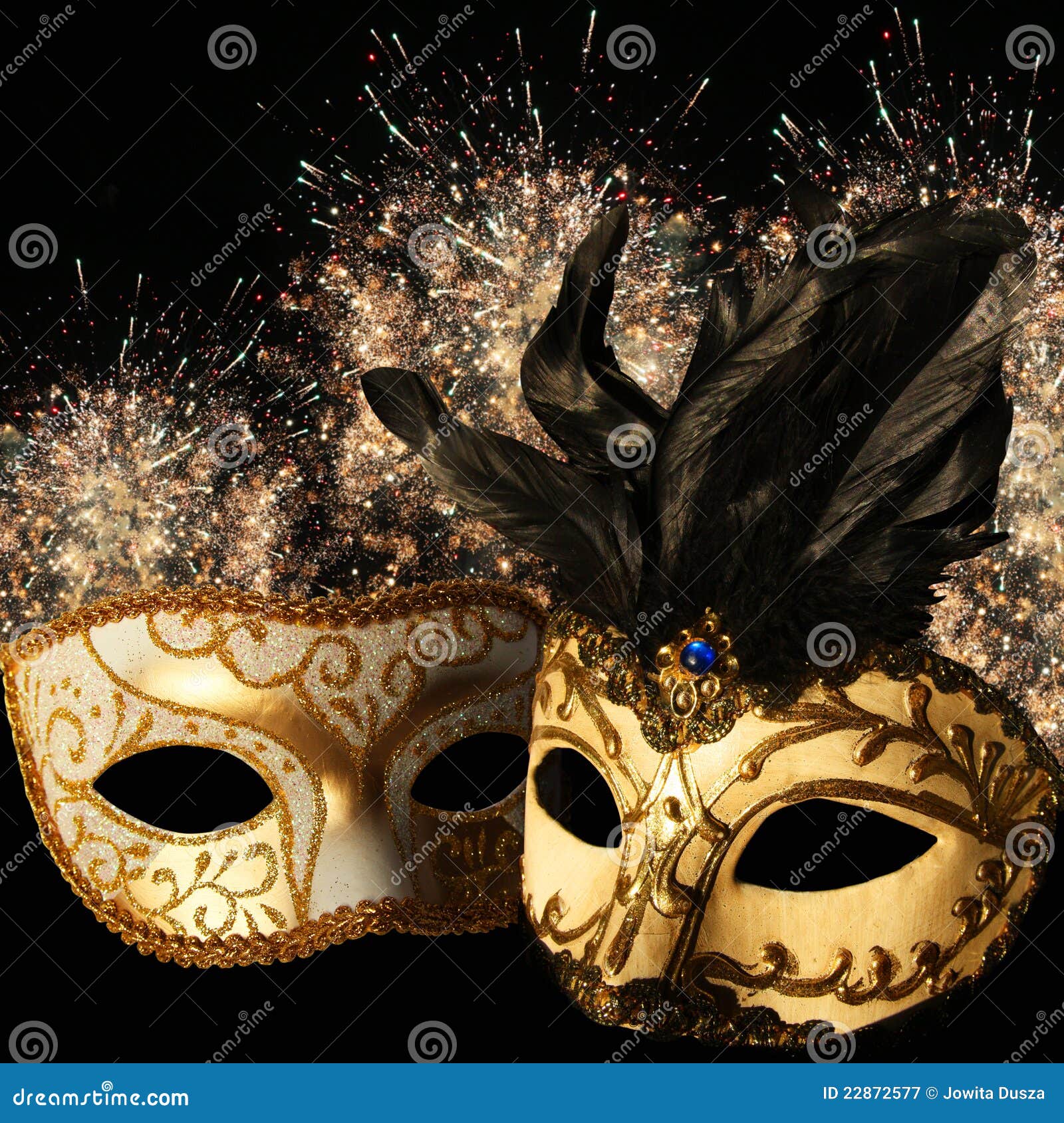 Carnival Masks Stock Image | CartoonDealer.com #27221353