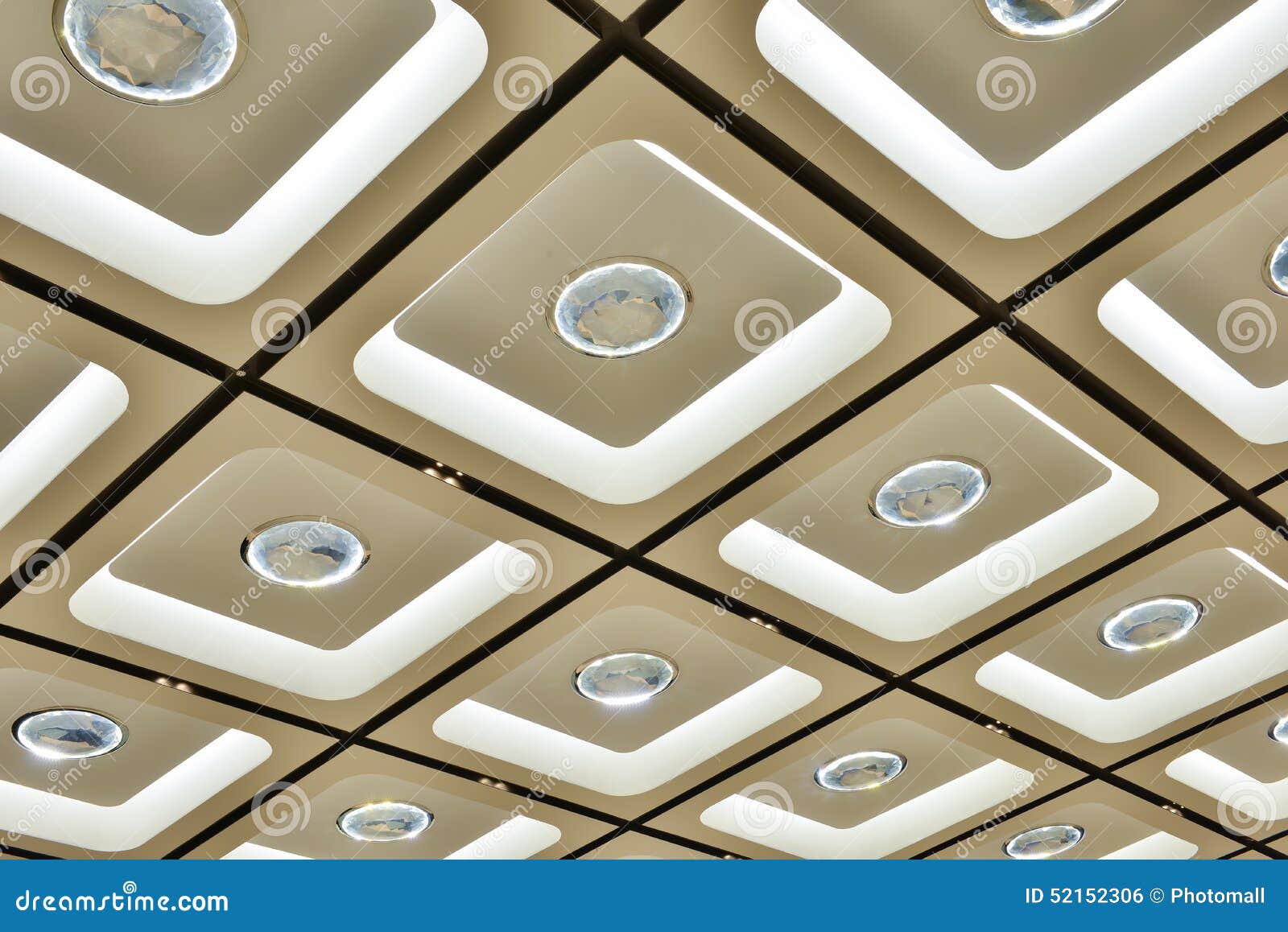 Ornate ceiling stock photo. Image of electric, crystal - 52152306