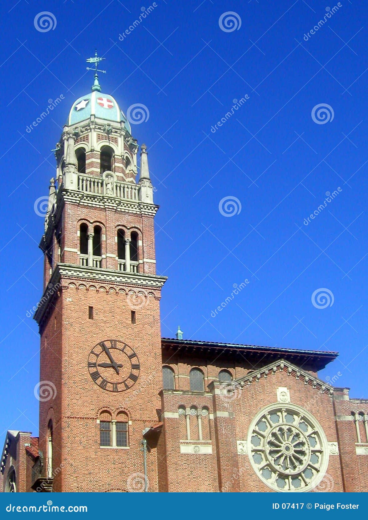 Ornate Church stock image. Image of windows, rotunda, arches - 7417