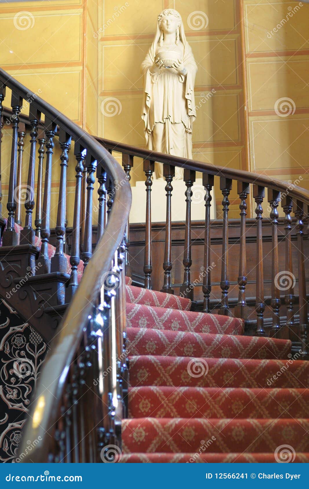 Ornate Circular Staircase stock image. Image of formal - 12566241