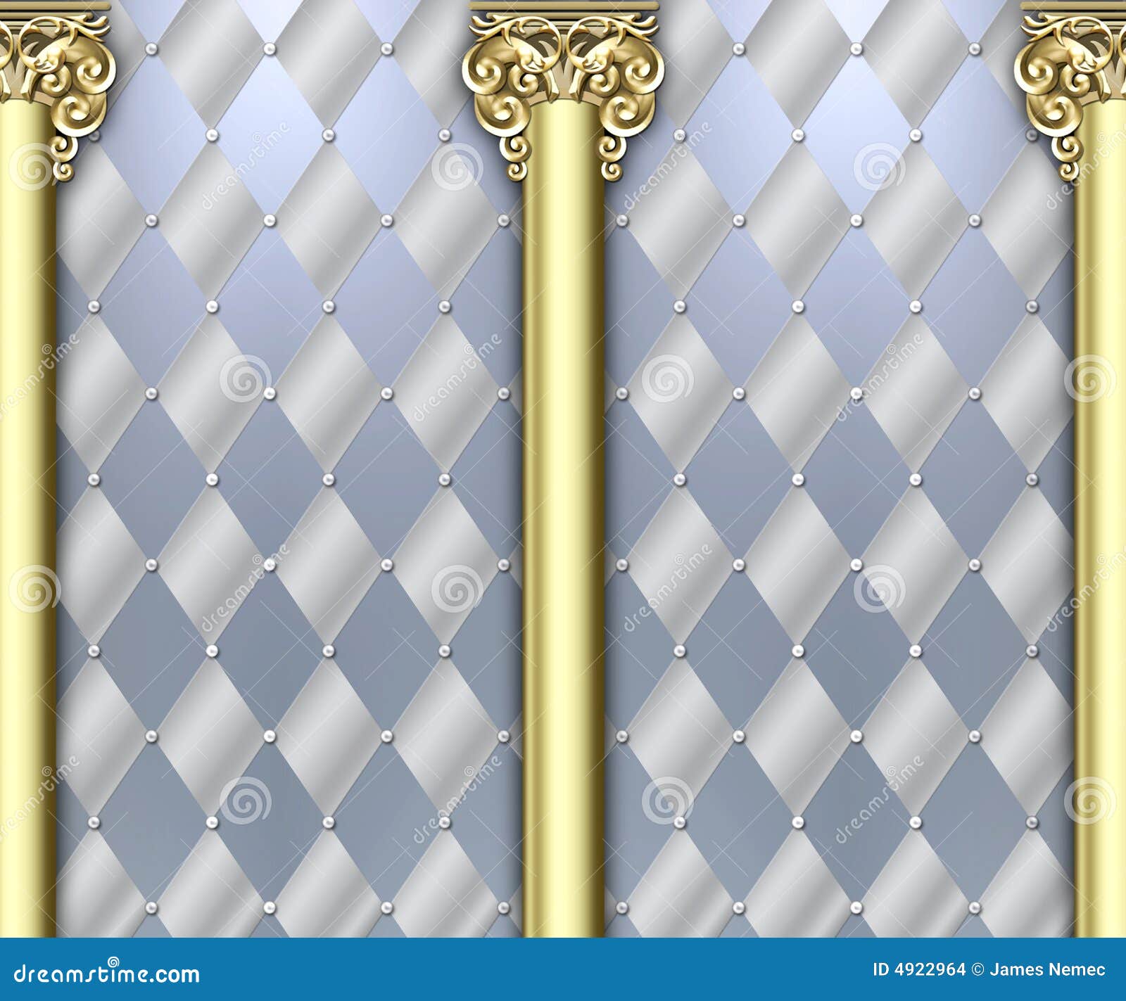 Ornate column background stock illustration. Illustration of colorful ...