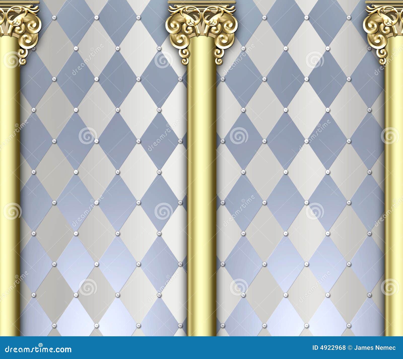 Ornate column background stock illustration. Illustration of decoration ...